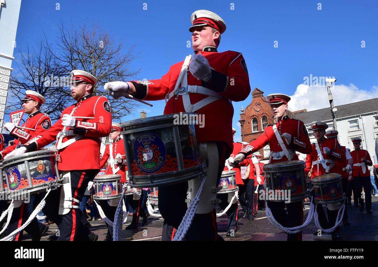 Lurgan, United Kingdom. 28th Mar, 2016. The Apprentice Boys of Derry ...