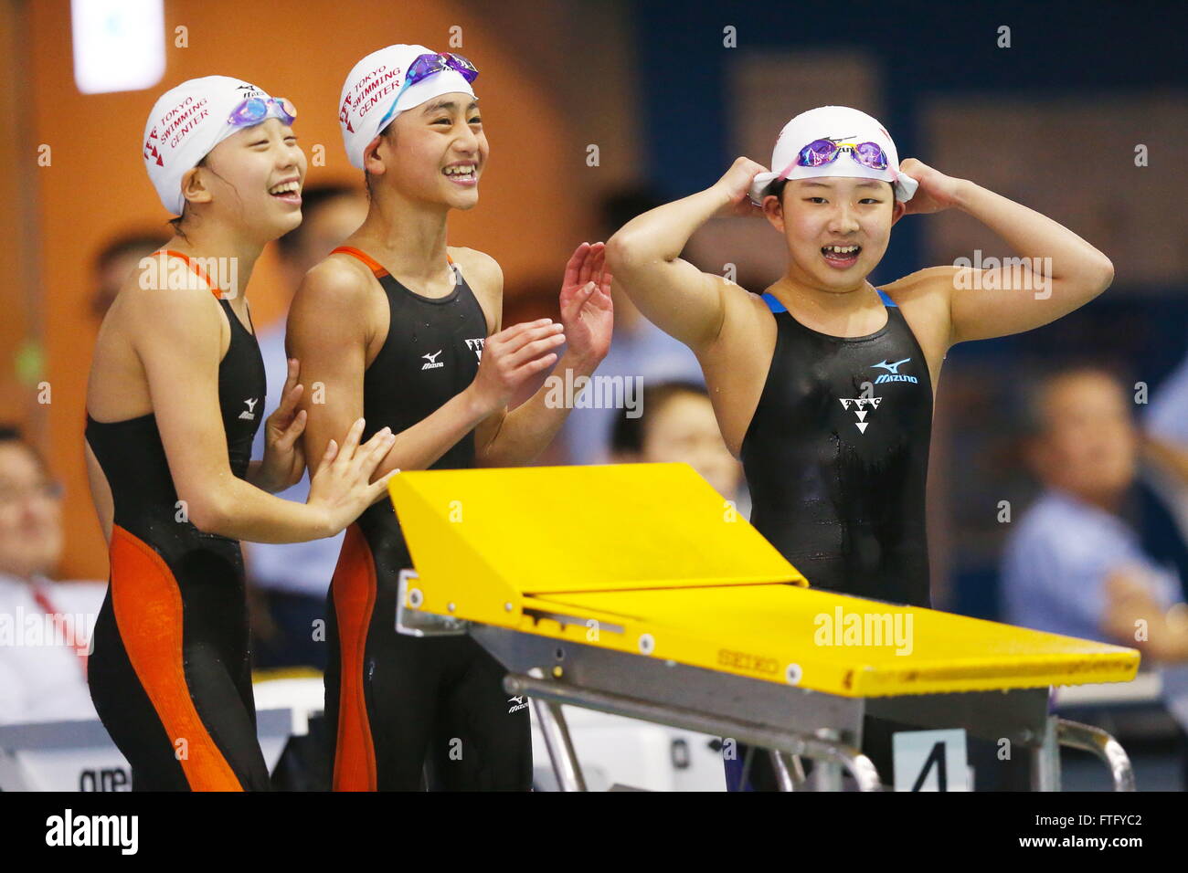 Tatsumi International Swimming Center, Tokyo, Japan. 28th Mar, 2016. SC ...