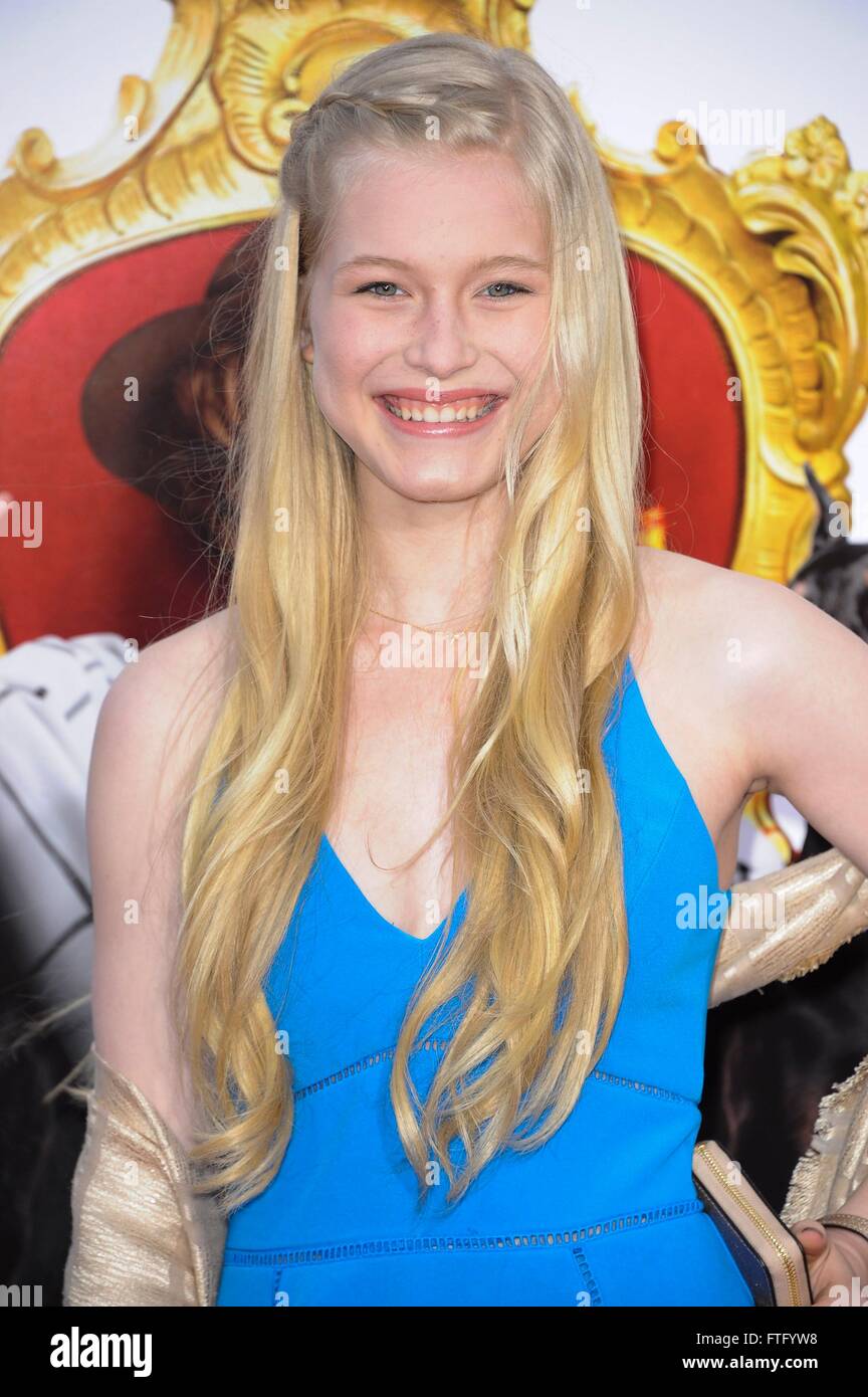 Los Angeles, CA, USA. 28th Mar, 2016. Eva Peterson at arrivals for THE ...