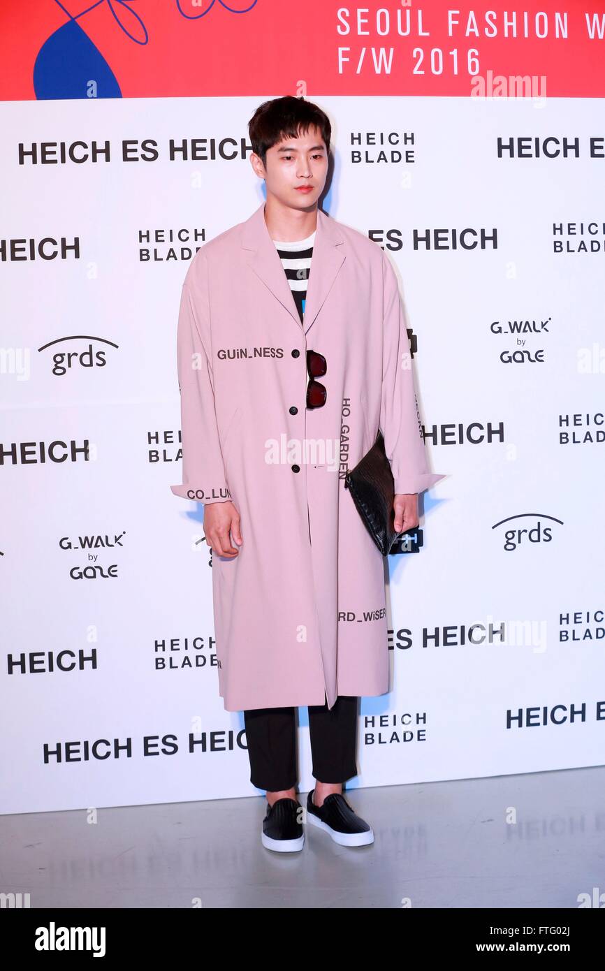 The second day of Seoul fashion week, HEICH ES HEICH fashion show in ...