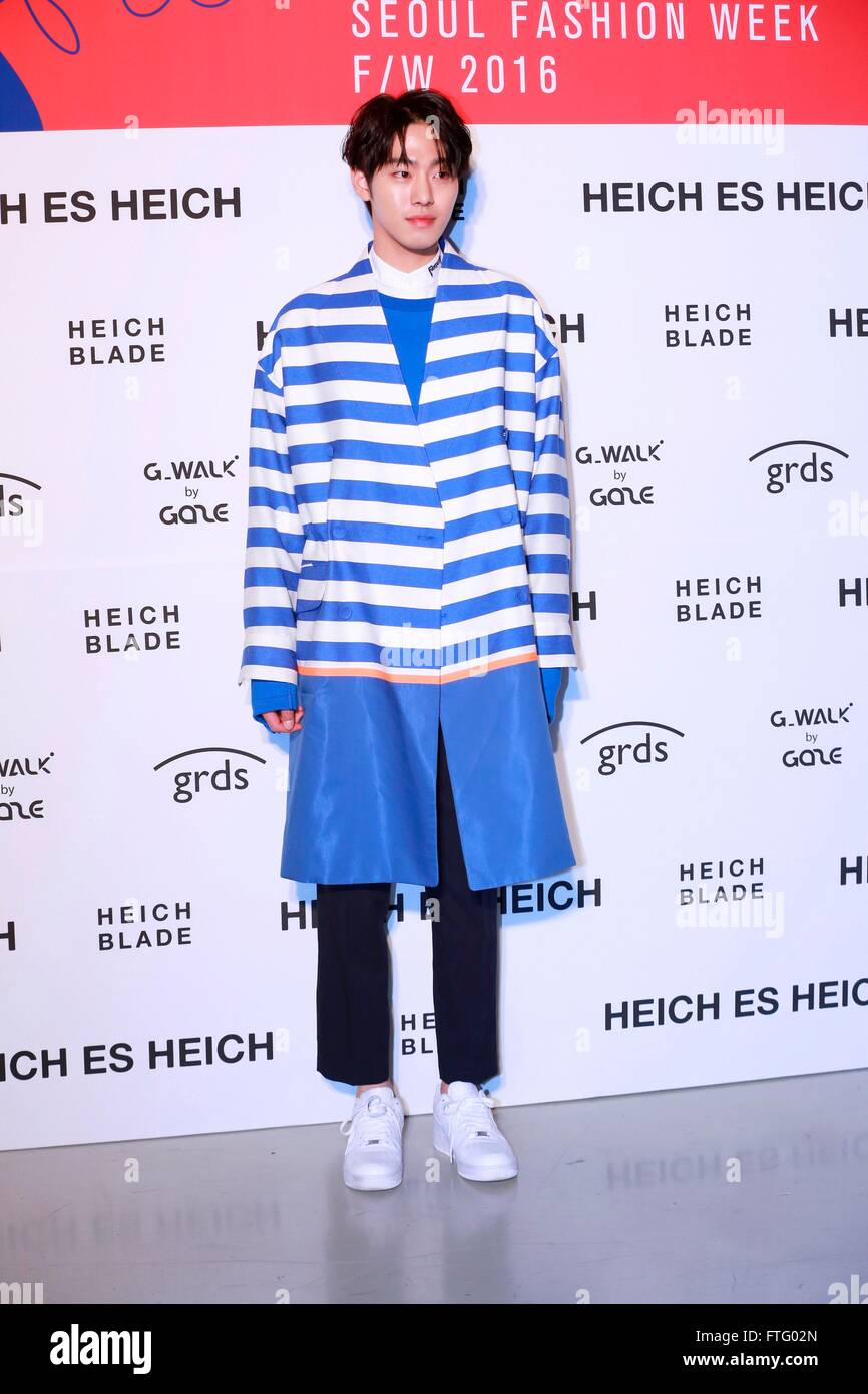 The second day of Seoul fashion week, HEICH ES HEICH fashion show in ...