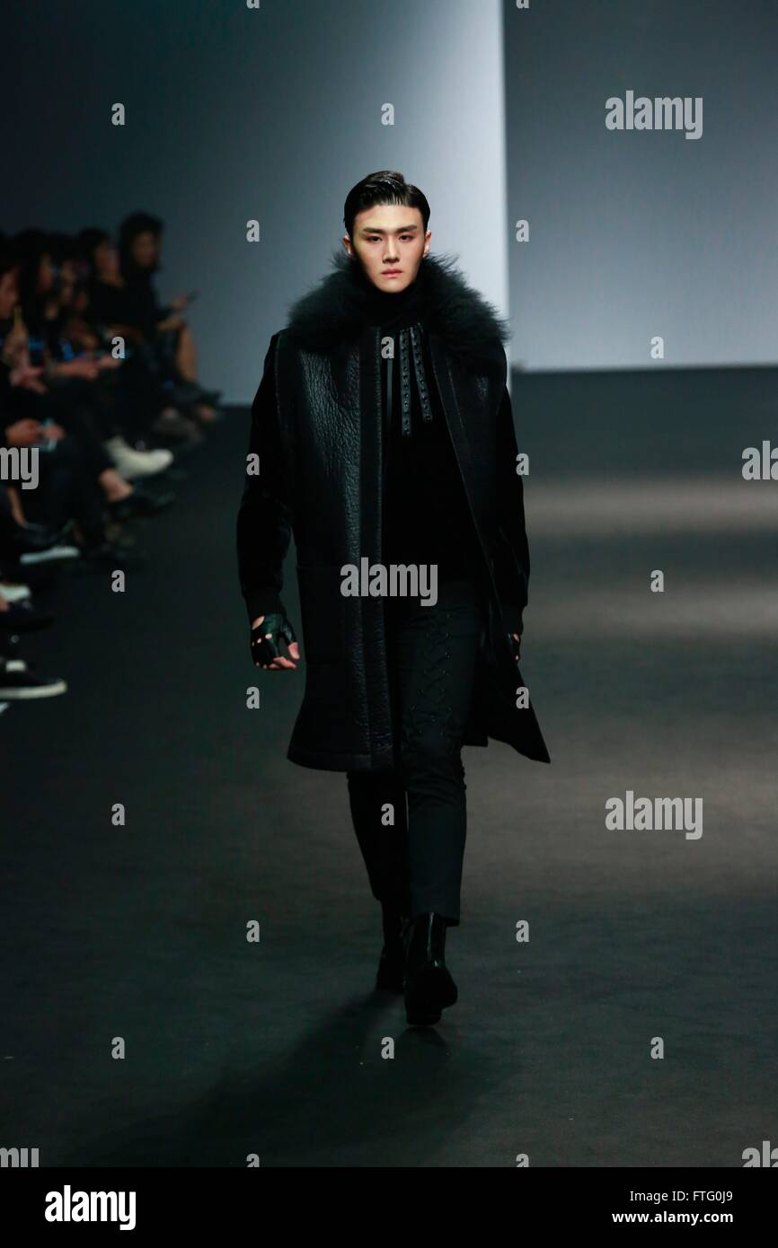 The second day of Seoul fashion week, RESURRECTION fashion show in ...