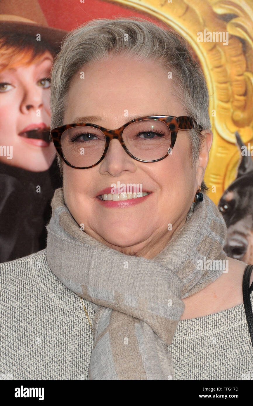 Westwood, CA, USA. 28th Mar, 2016. Kathy Bates. ''The Boss'' Los ...