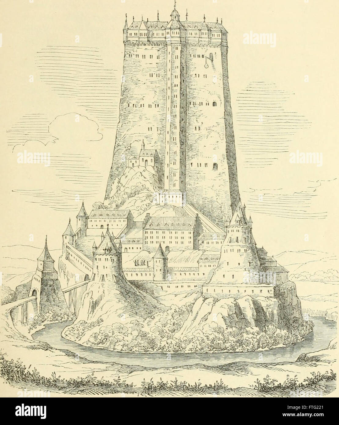 A 1899 German text discussing courtly life during the time of the ...