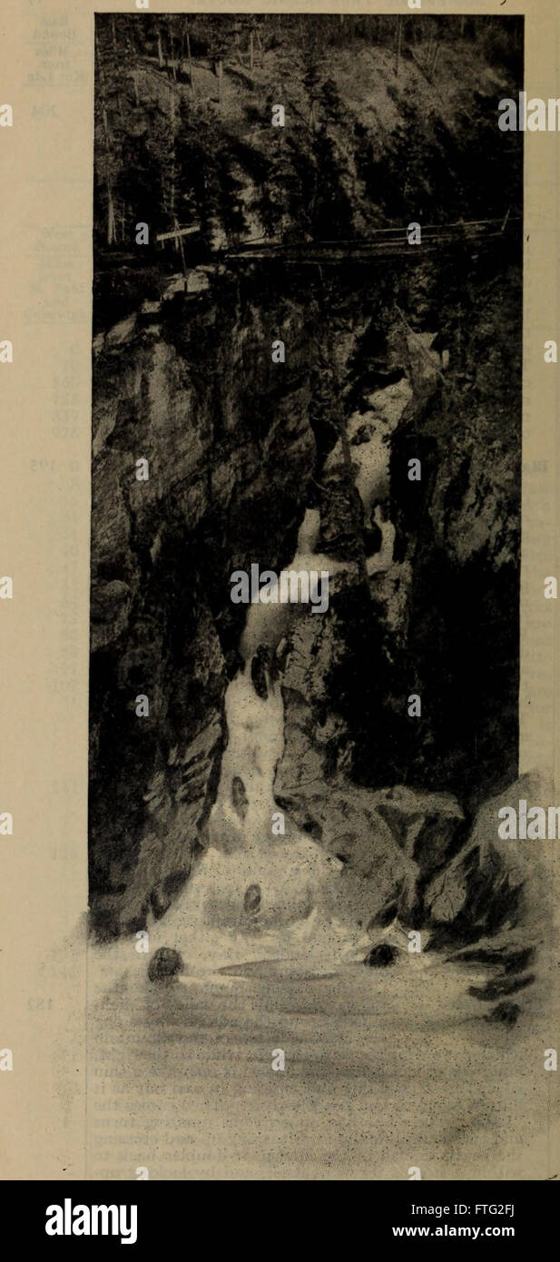 A 1909 guide to scenic through car routes in the United States ...