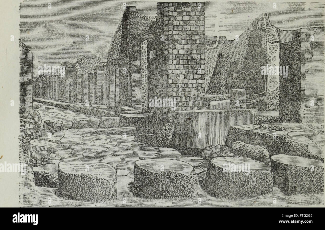 This 1875 work offers a detailed description of Pompeii, its ruins, and ...