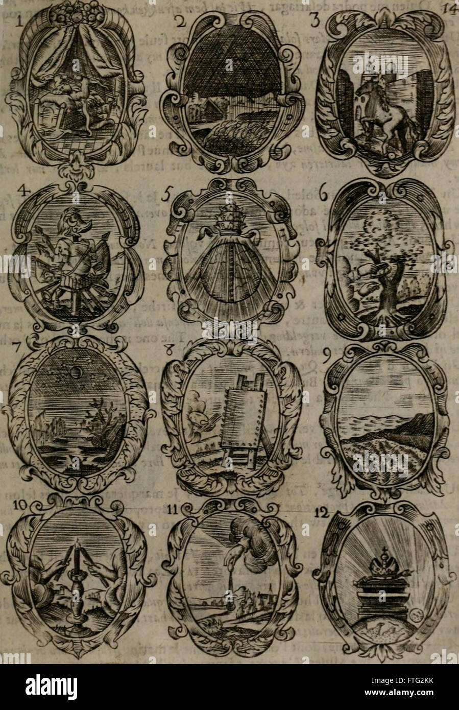 This work contains ancient and modern coats of arms and emblems, drawn ...