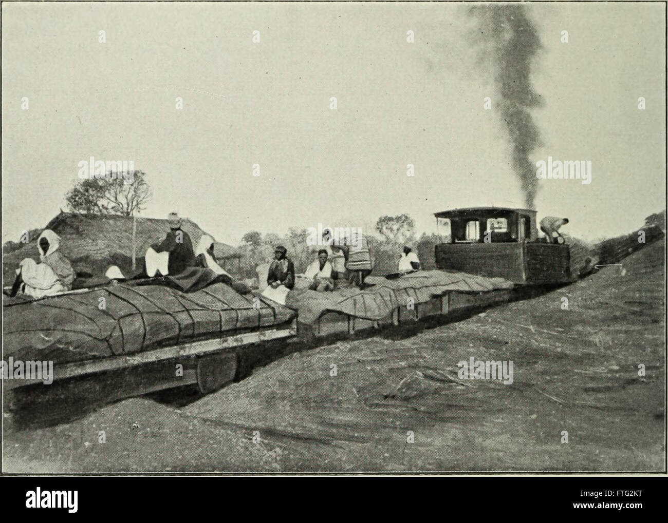 This 1908 work discusses the construction of the railway from Dakar to ...