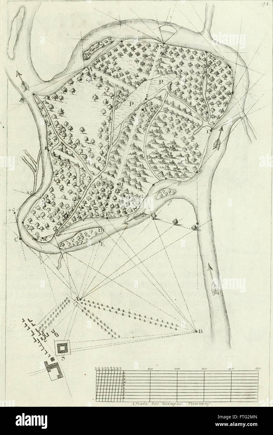 Historical interpretation of architectural principles hi-res stock ...