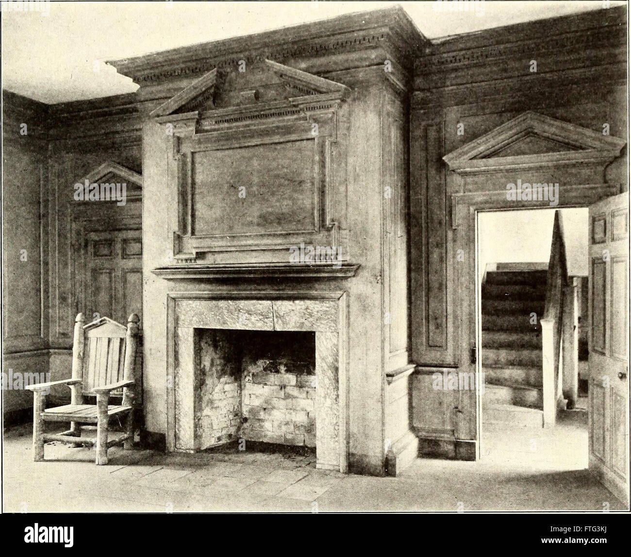 A 1922 study of domestic architecture in the American colonies and ...