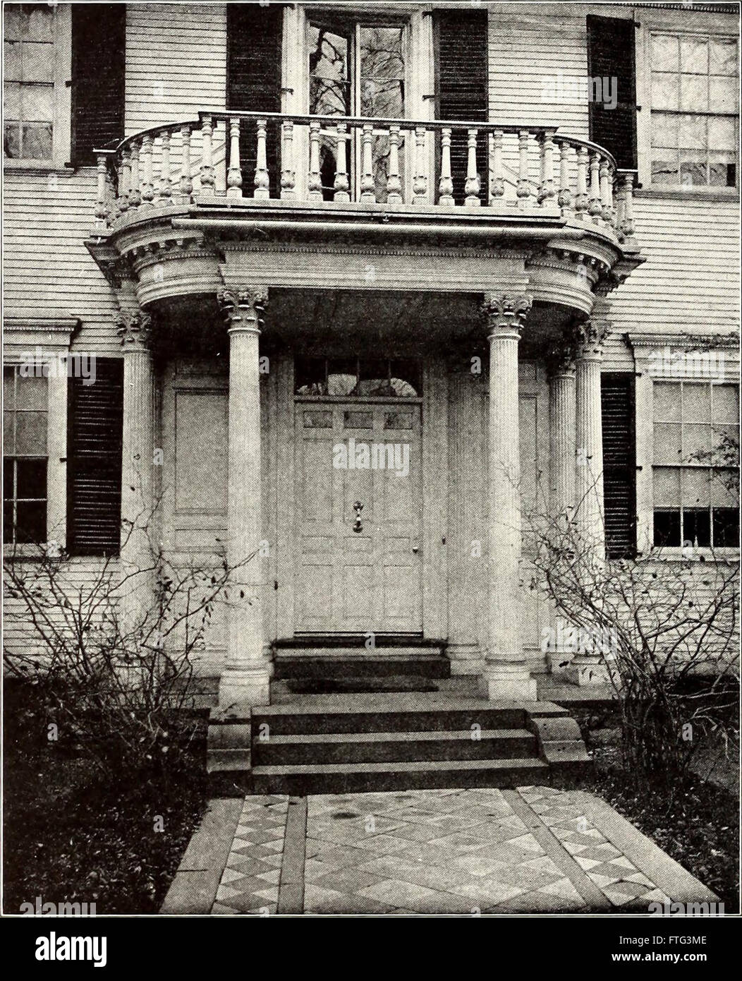 A study on the domestic architecture of the American colonies and the ...