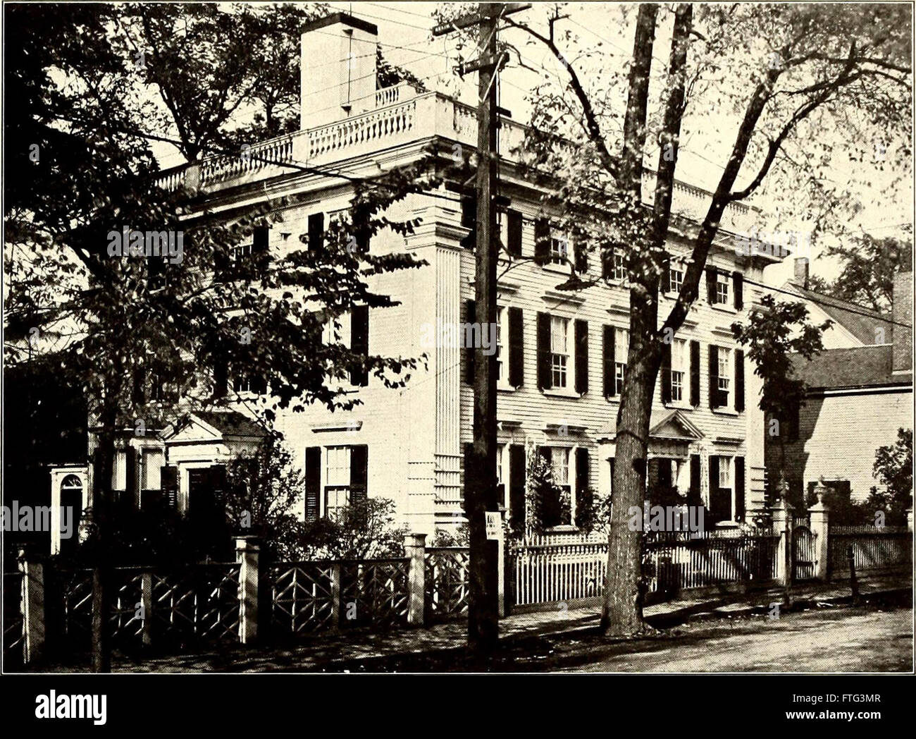 A study of domestic architecture in the American colonies and early ...
