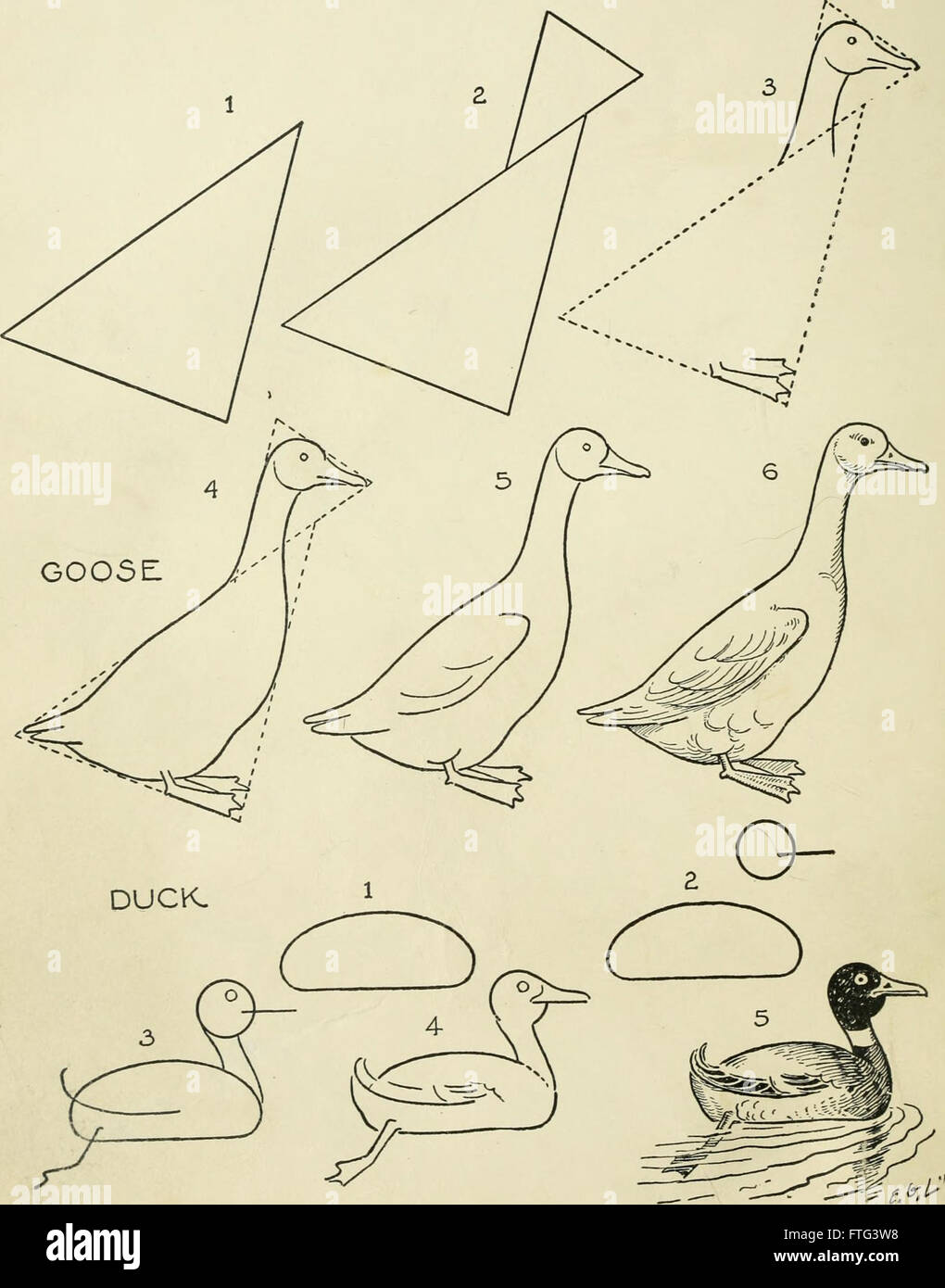 A 1921 guide aimed at young artists, offering step-by-step instructions ...