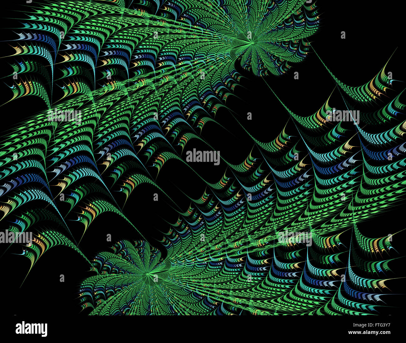 Fractal shapes hi-res stock photography and images - Alamy