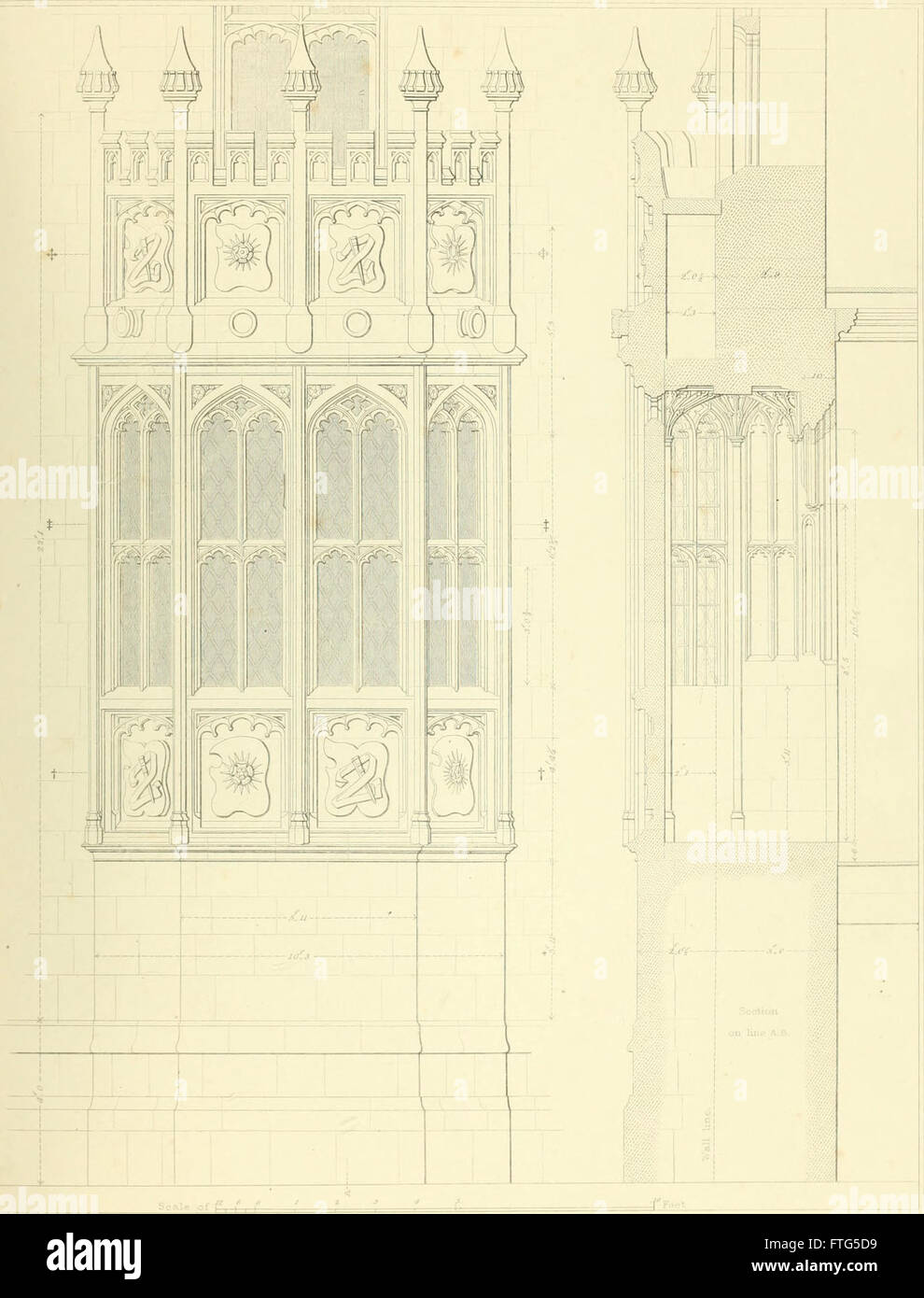 This work presents examples of Gothic architecture from ancient English ...