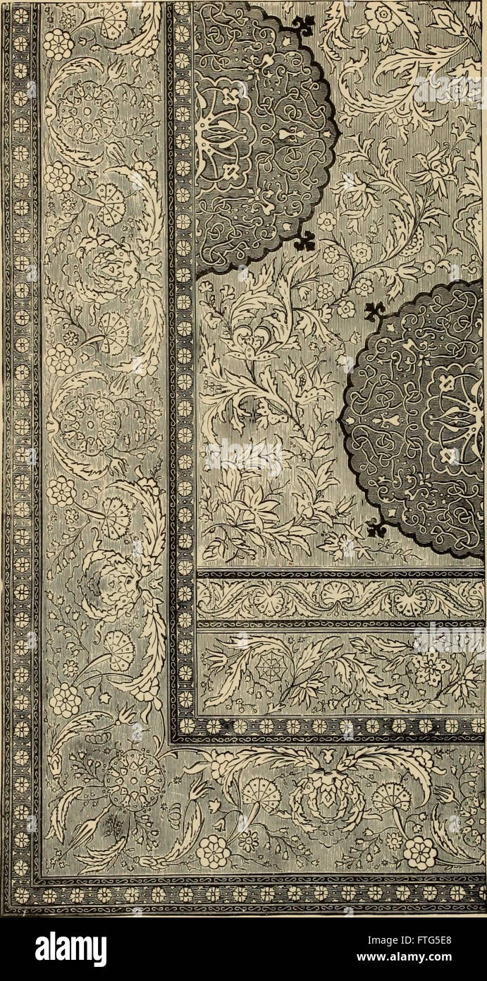 A 1875 work illustrating the principles of interior design and home ...