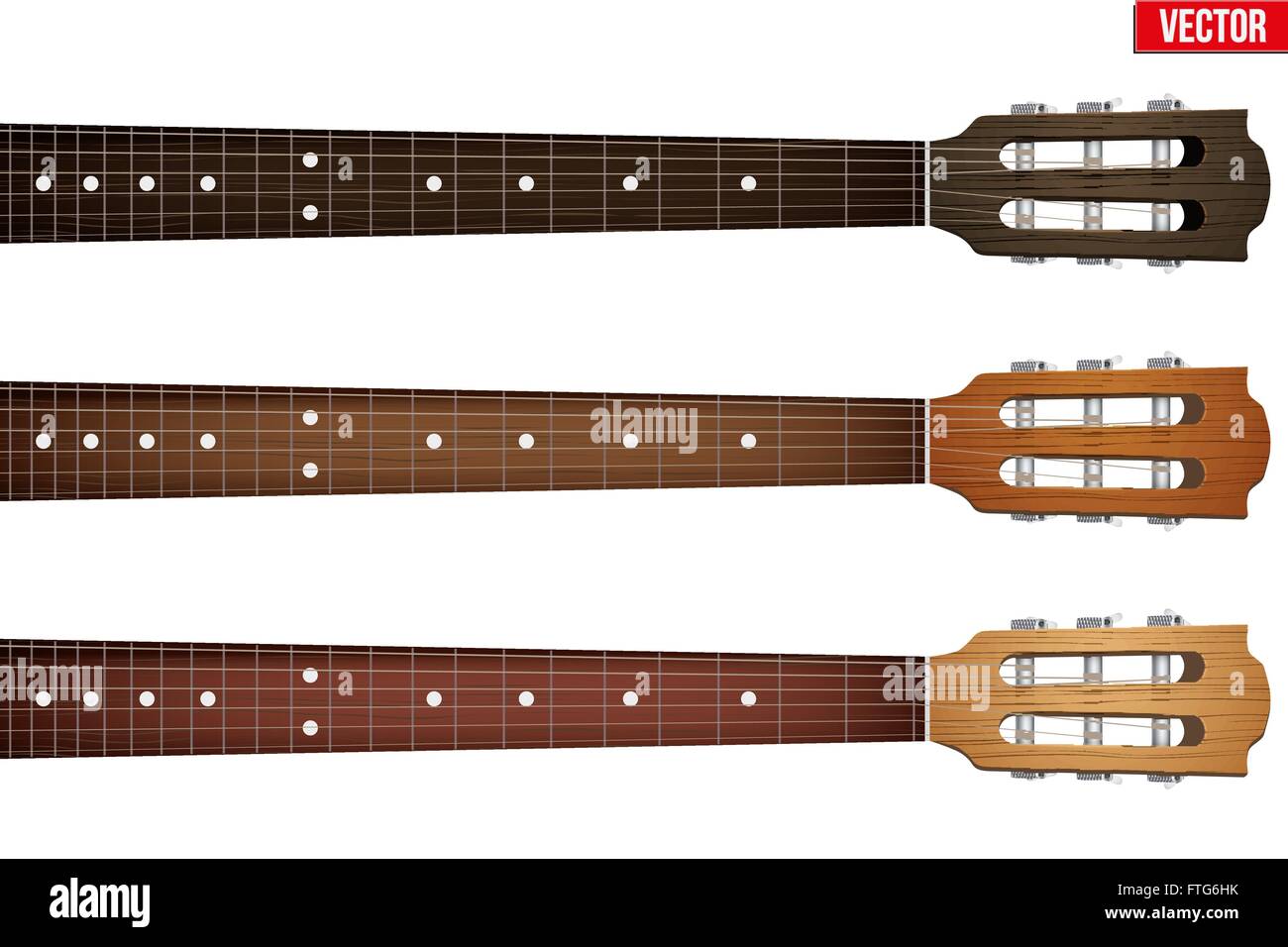 Guitar string fingerboard neck Stock Vector Images - Alamy