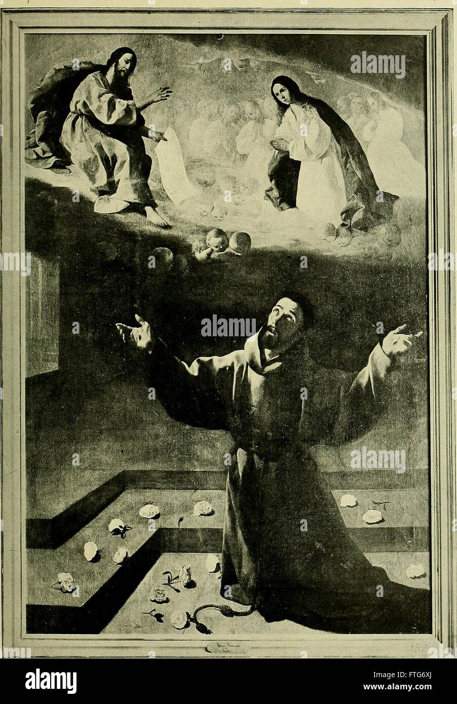 A 1918 study of Francisco de Zurbarán, a Spanish Baroque painter ...