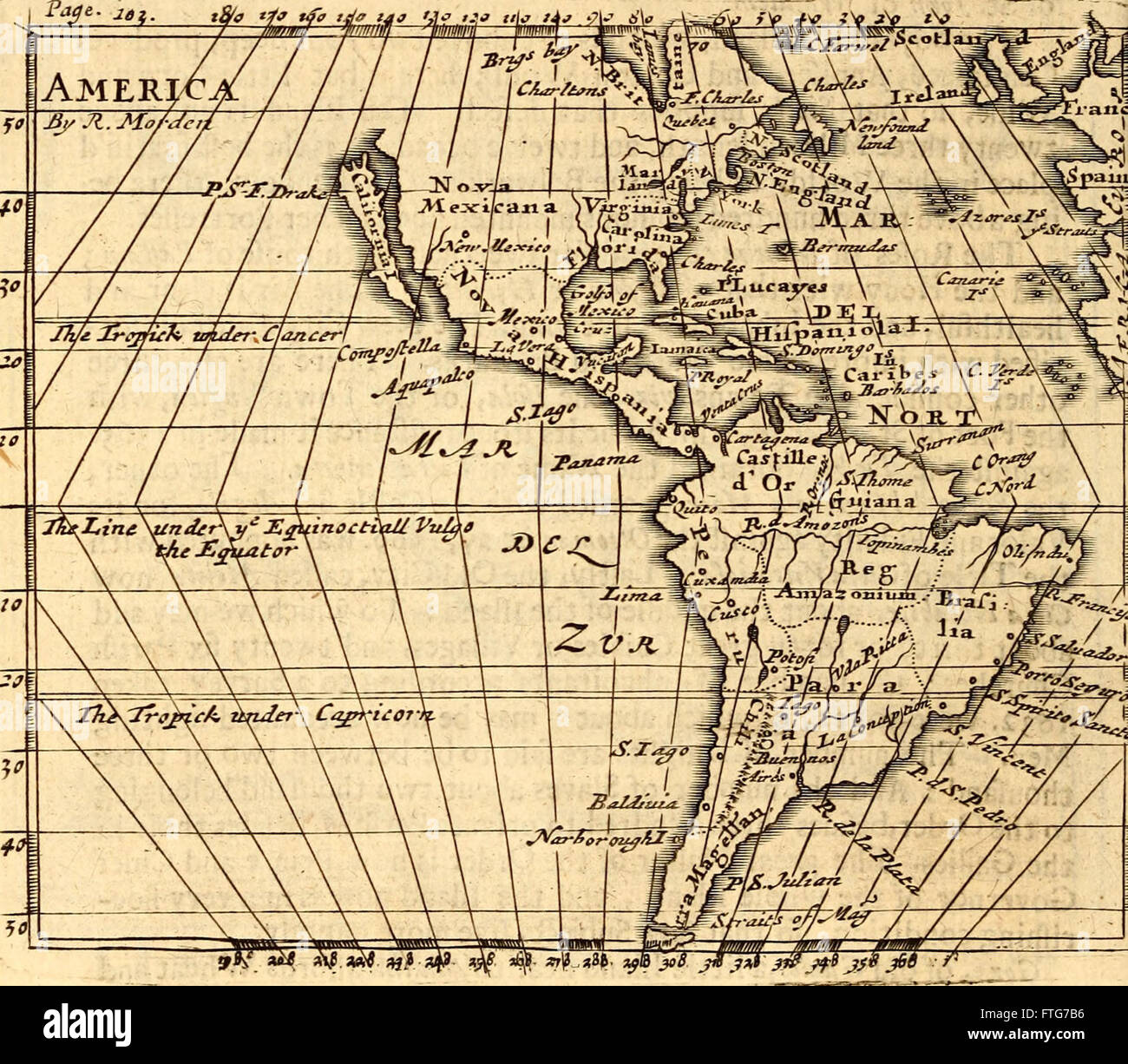 A detailed geographical description of the world, comparing regions ...