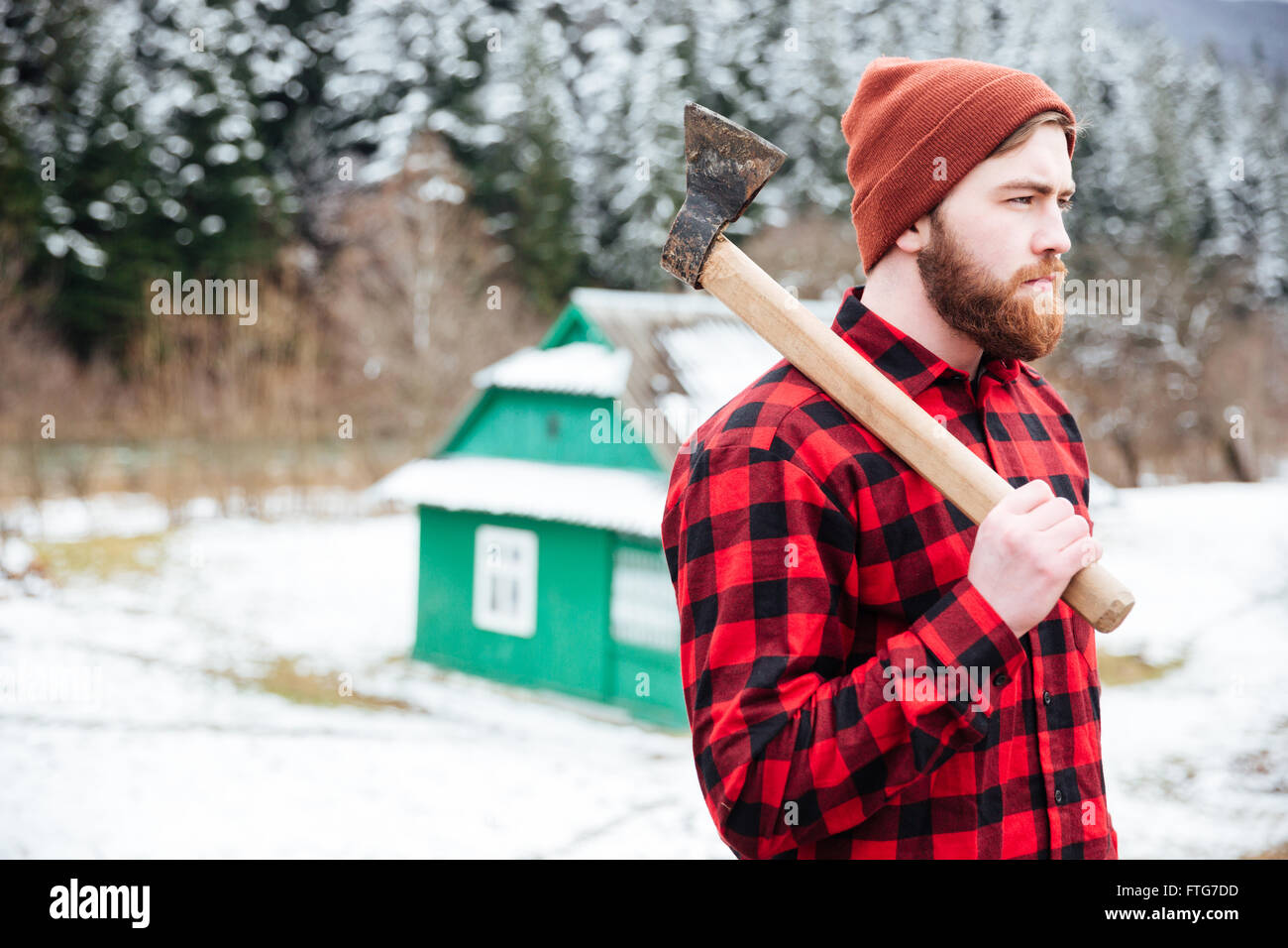 Man walking profile hi-res stock photography and images - Alamy