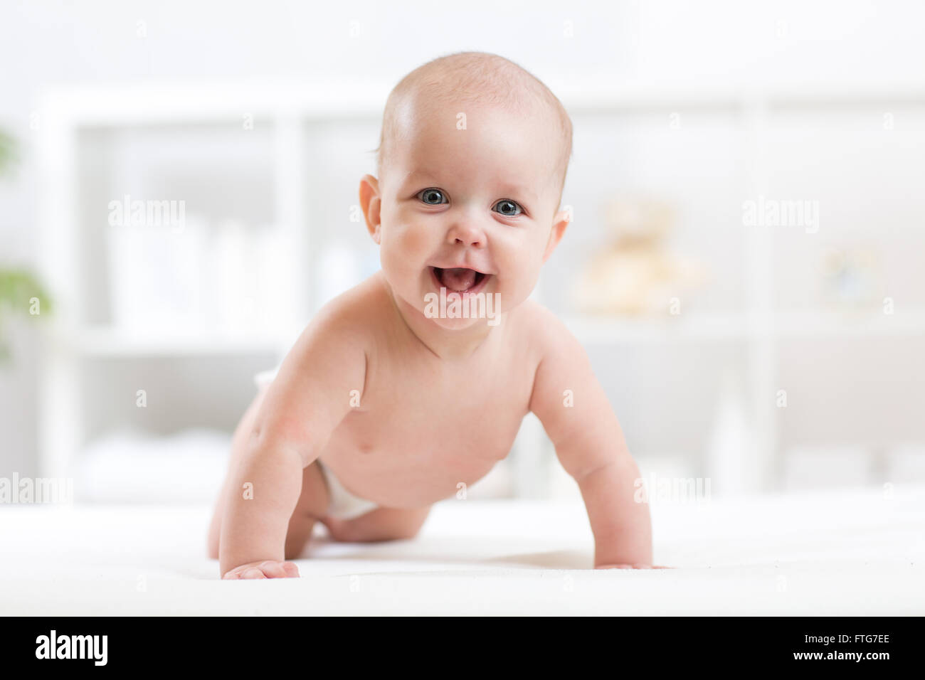 Pretty girl child infant hi-res stock photography and images - Alamy