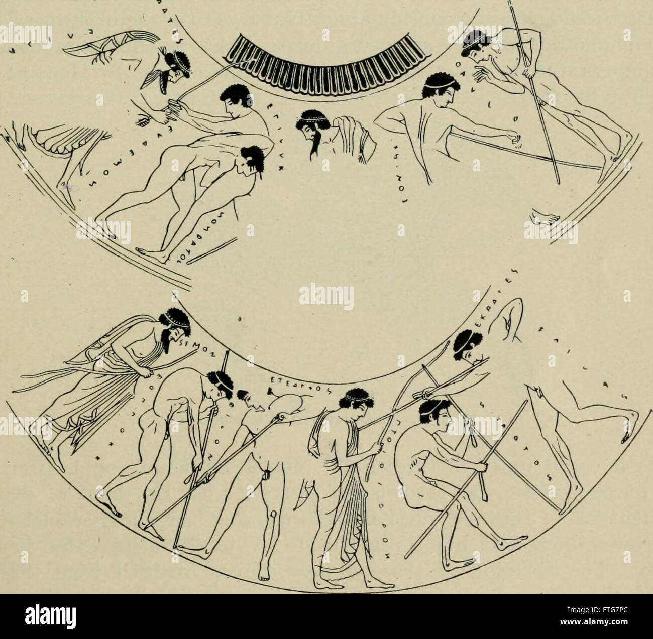 Greek athletic sports and festivals (1910 Stock Photo - Alamy