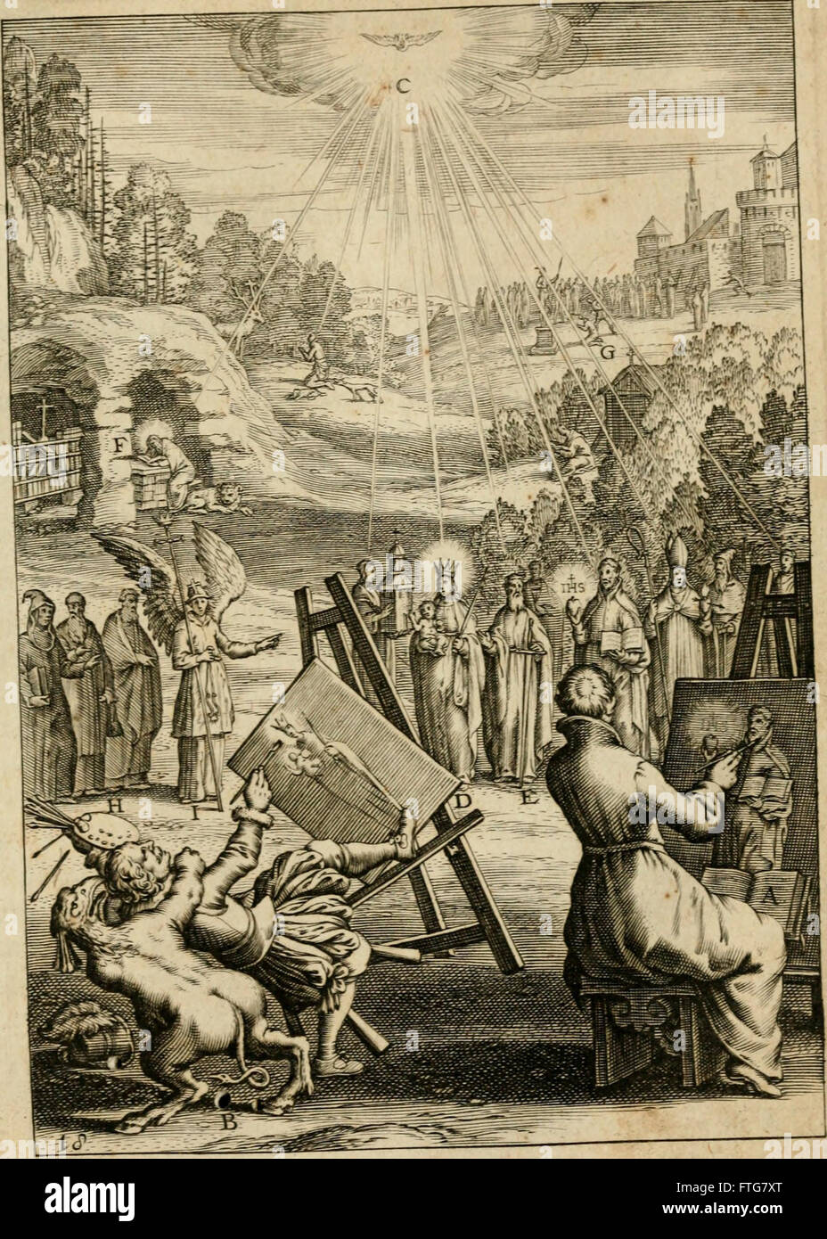 A 1620 Jesuit theological work by Antoni Sucquet, presenting ...