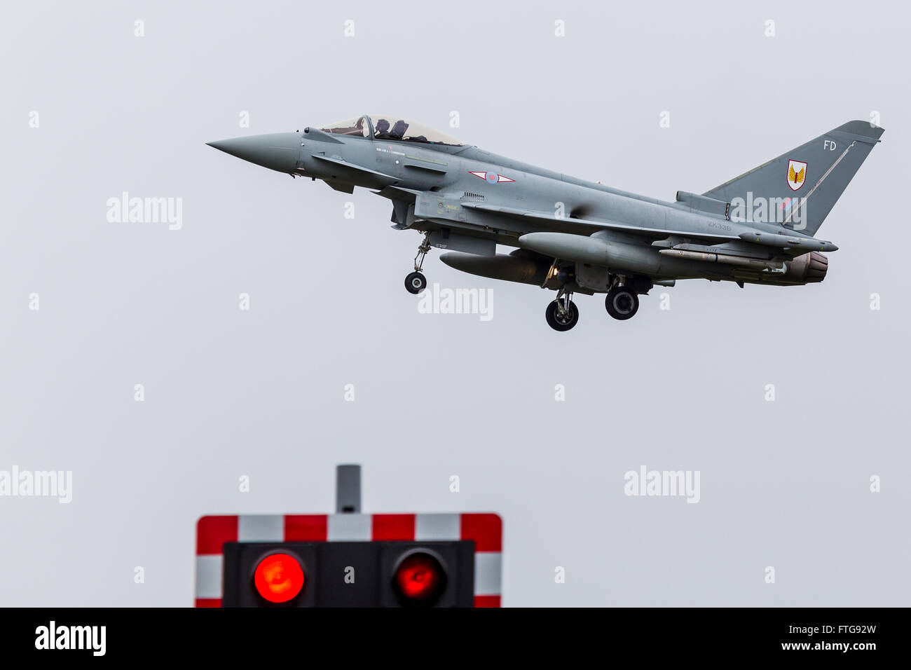 Raf eurofighter typhoon landing gear hi-res stock photography and ...