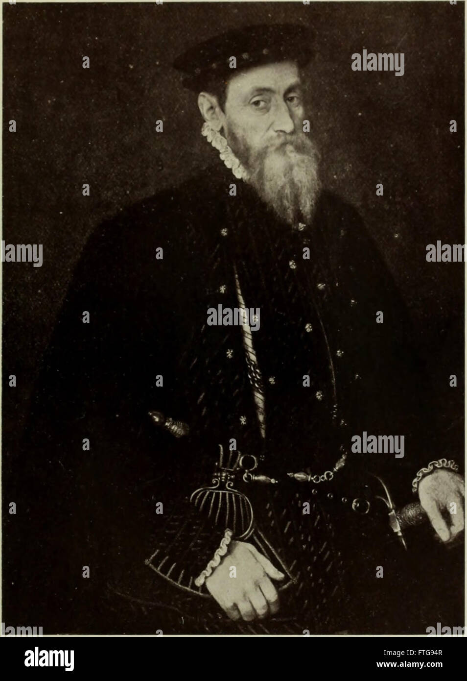 A 1909 collection of historical portraits, showcasing notable figures ...