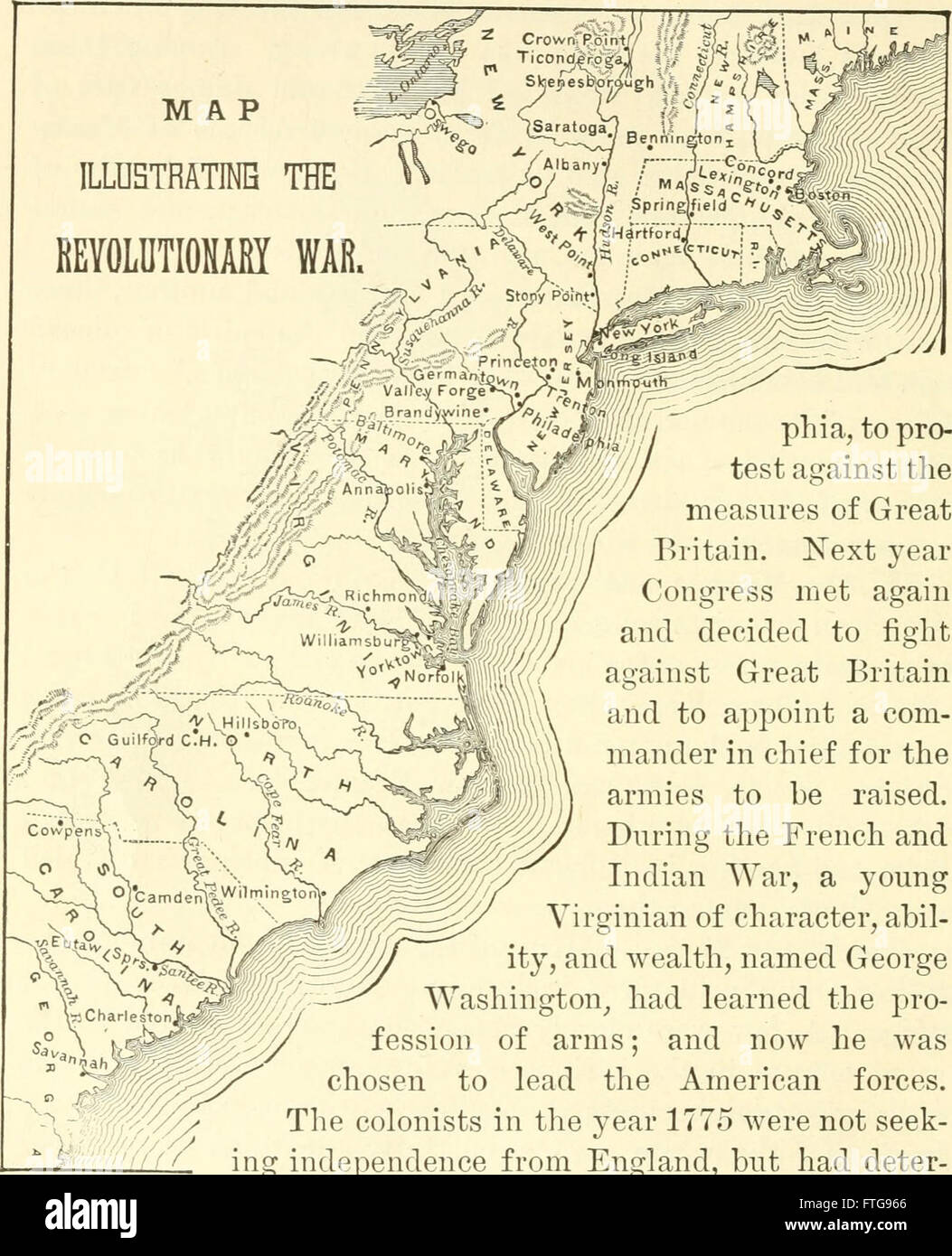Map of united states 1912 hi-res stock photography and images - Alamy