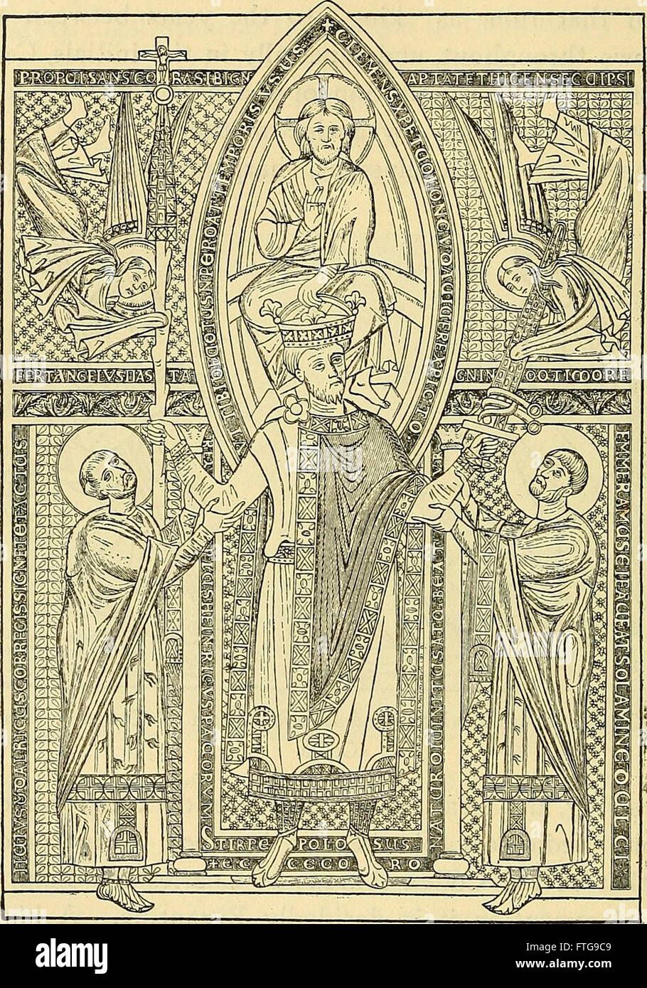 A 1893 study on the evolution of medieval art, covering key ...