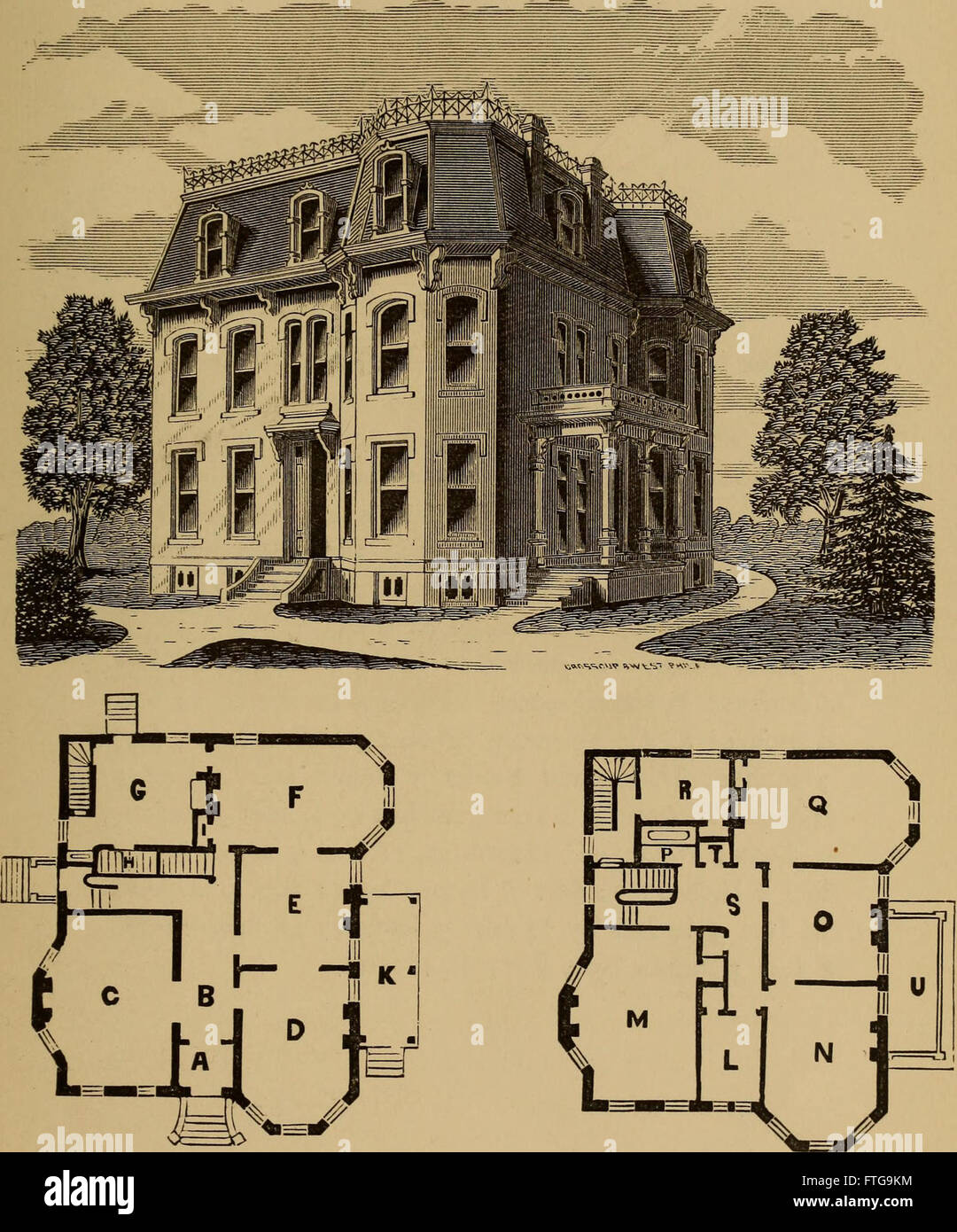 Showcases home building plans hi-res stock photography and images - Alamy