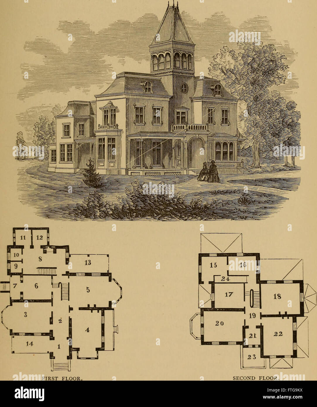 Addams Family House Floor Plan
