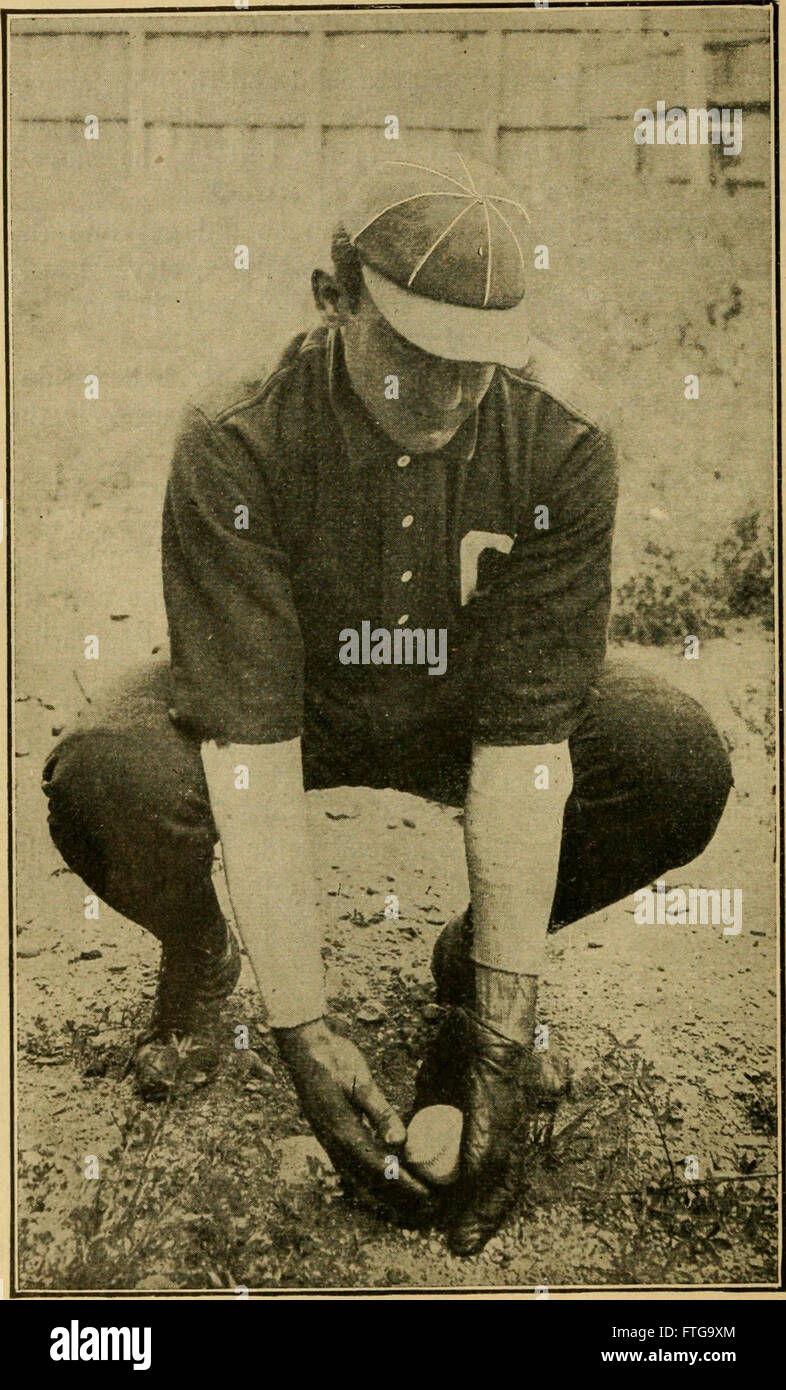 A 1903 guide detailing the rules and methods of playing baseball ...