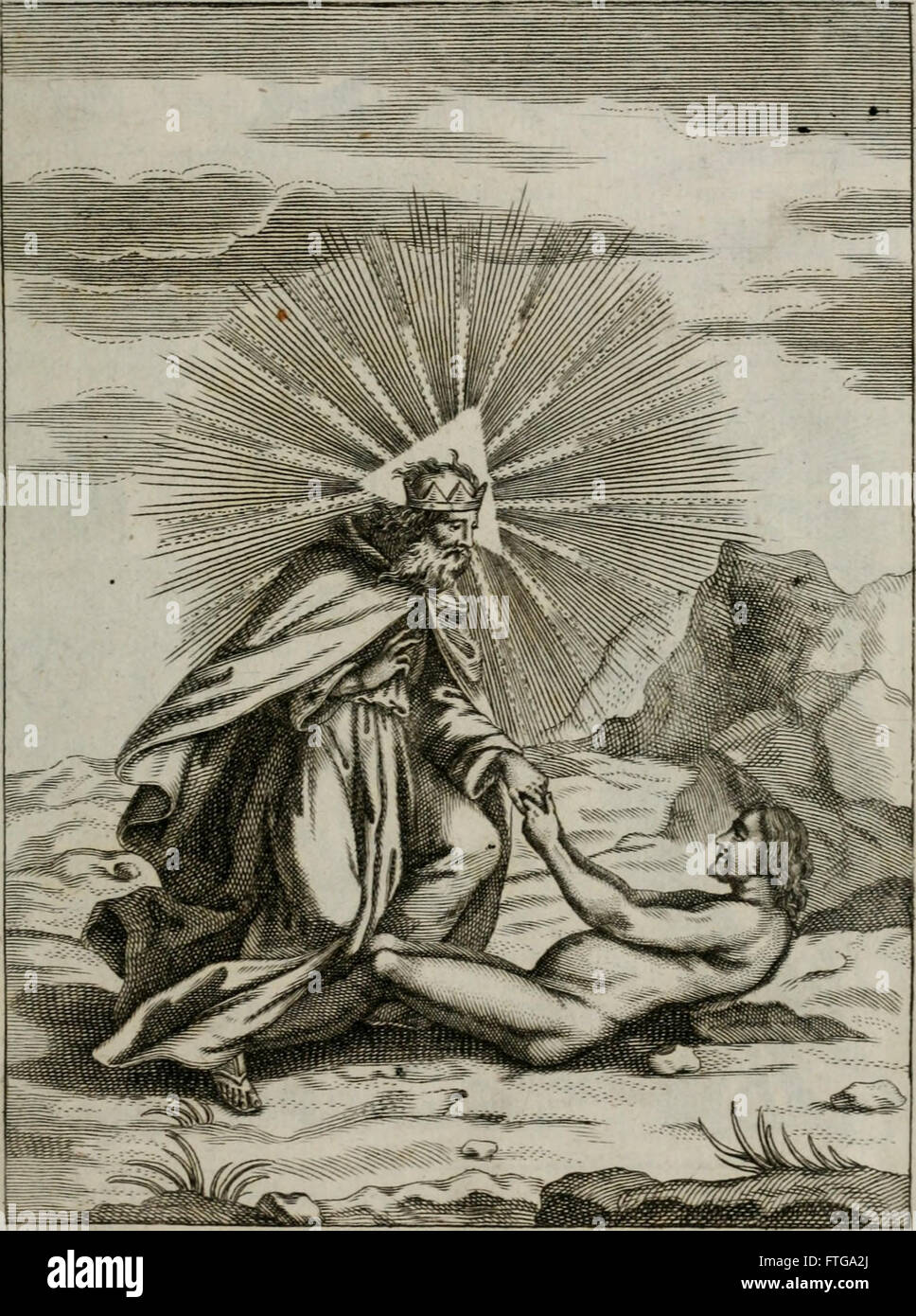 A theological and emblematic work exploring mystical paths to the Holy ...