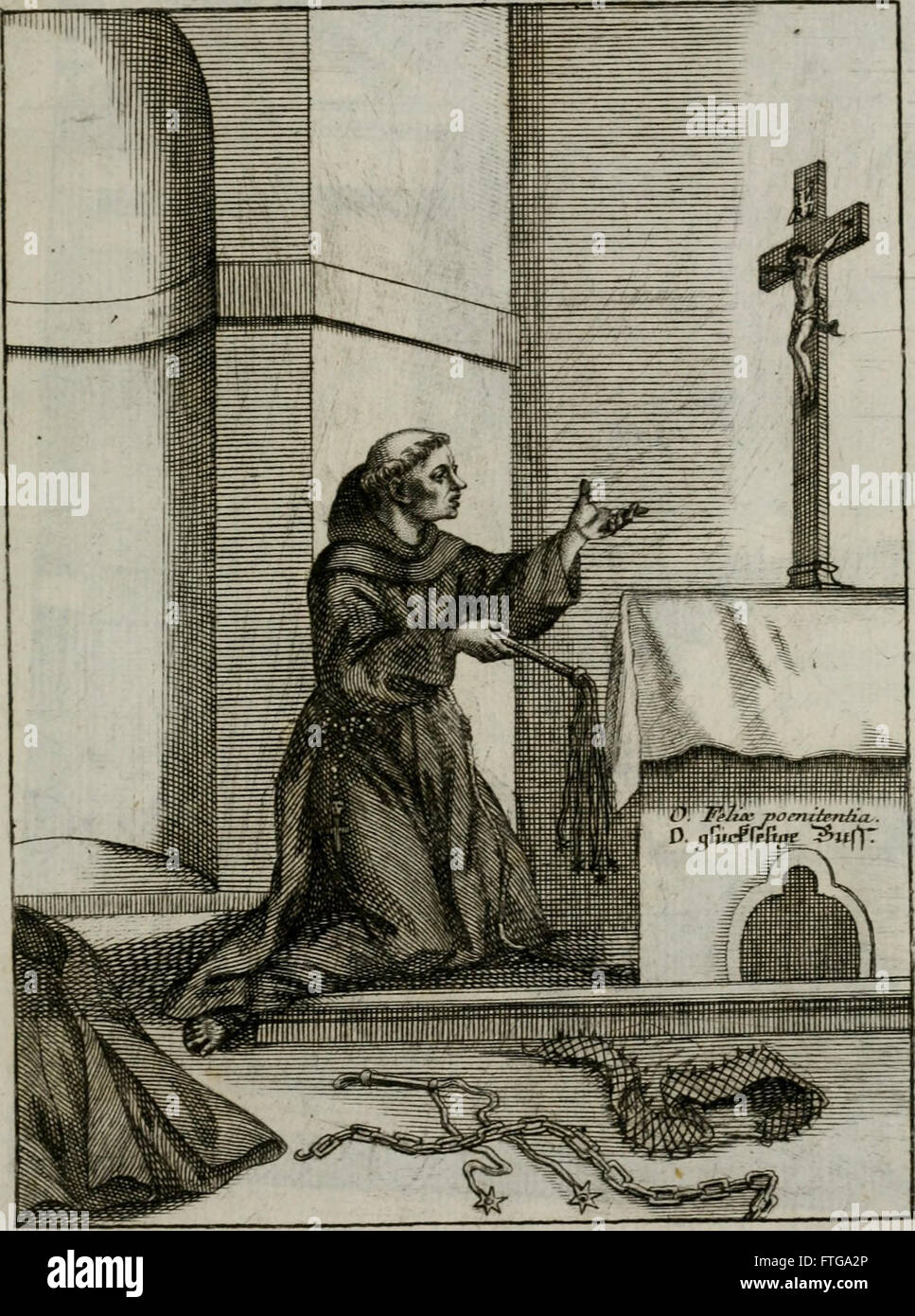 A 17th-century work depicting the three mystical paths to the Triune ...