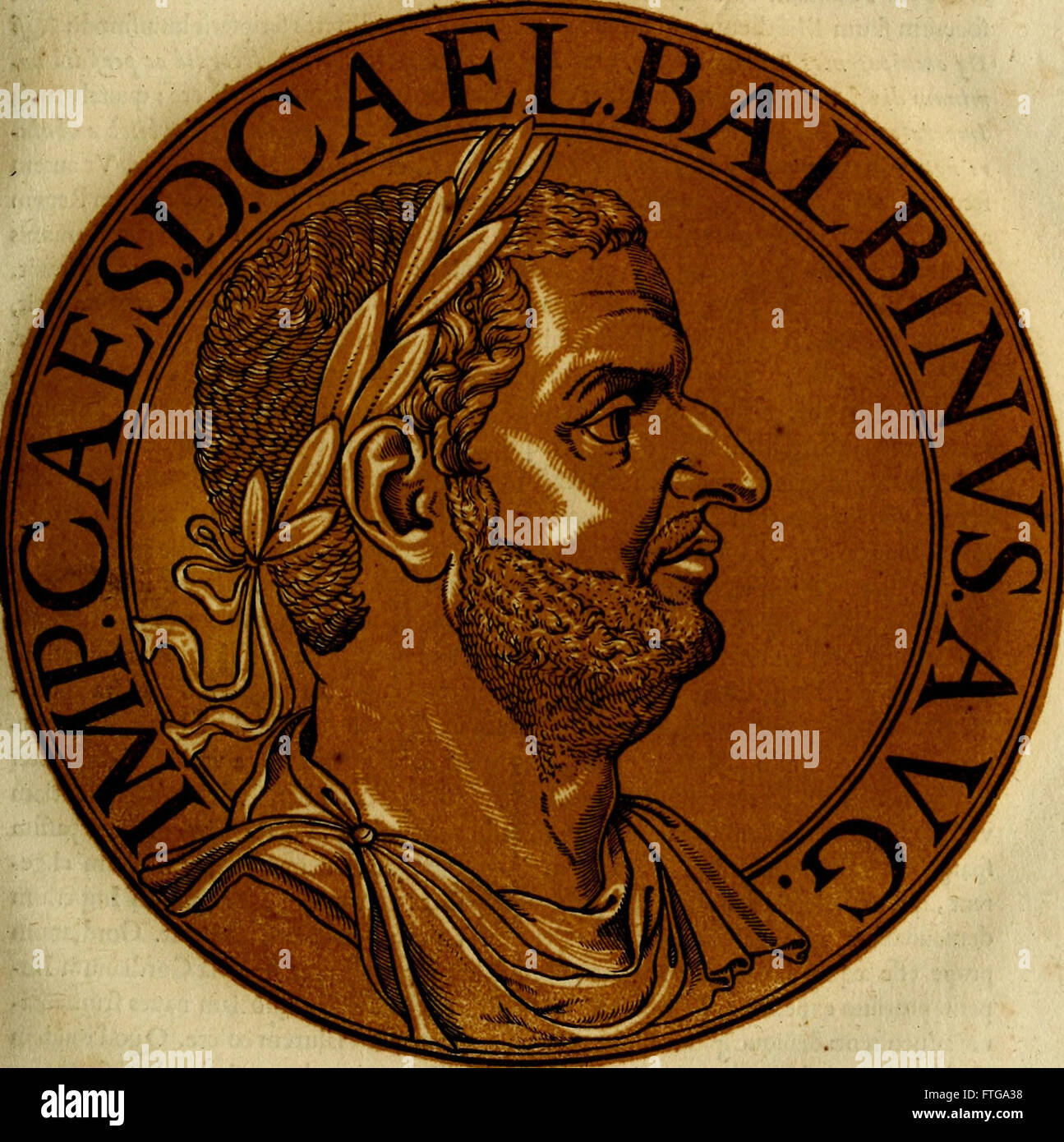 This 1645 work presents artistic renderings of Roman emperors based on ...