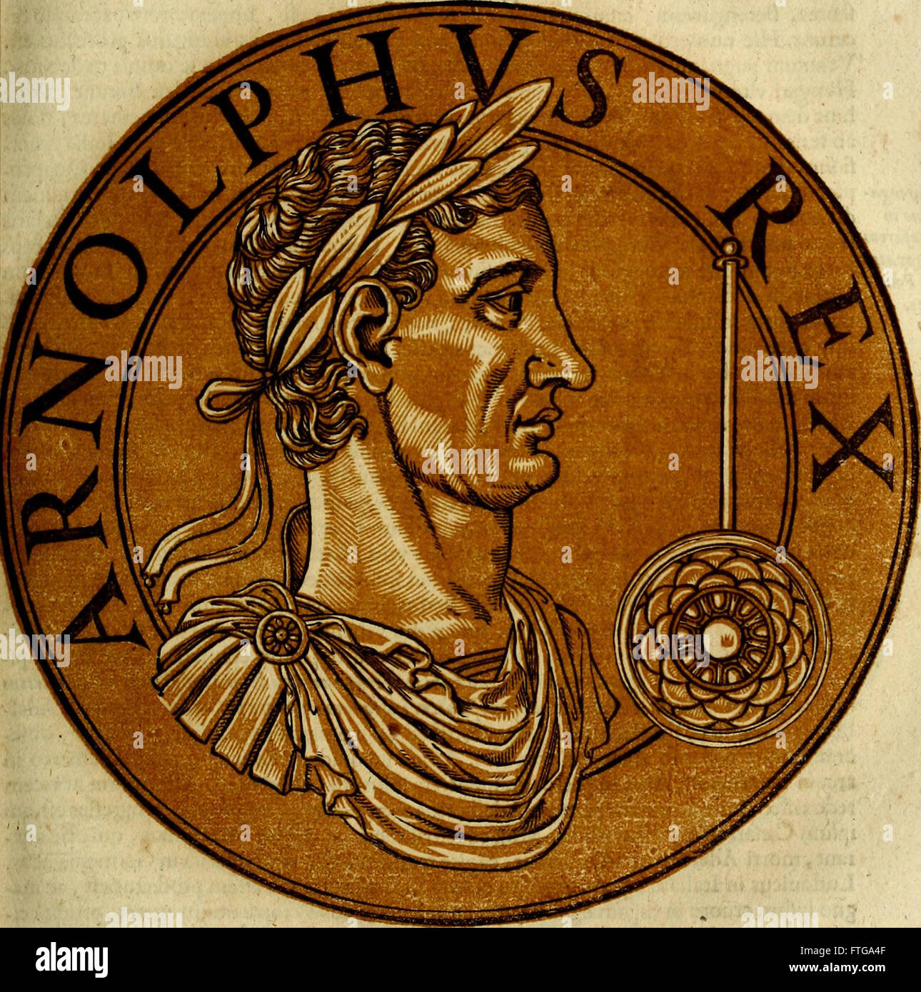 This 1645 work features vivid illustrations of Roman emperors from ...