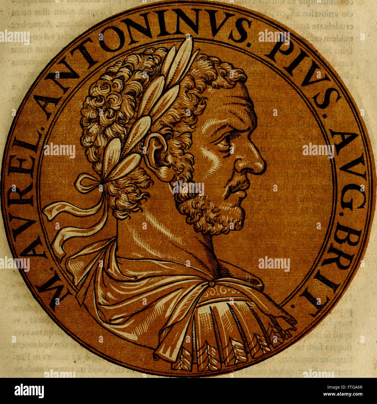 This 1645 work features detailed portraits of Roman emperors based on ...