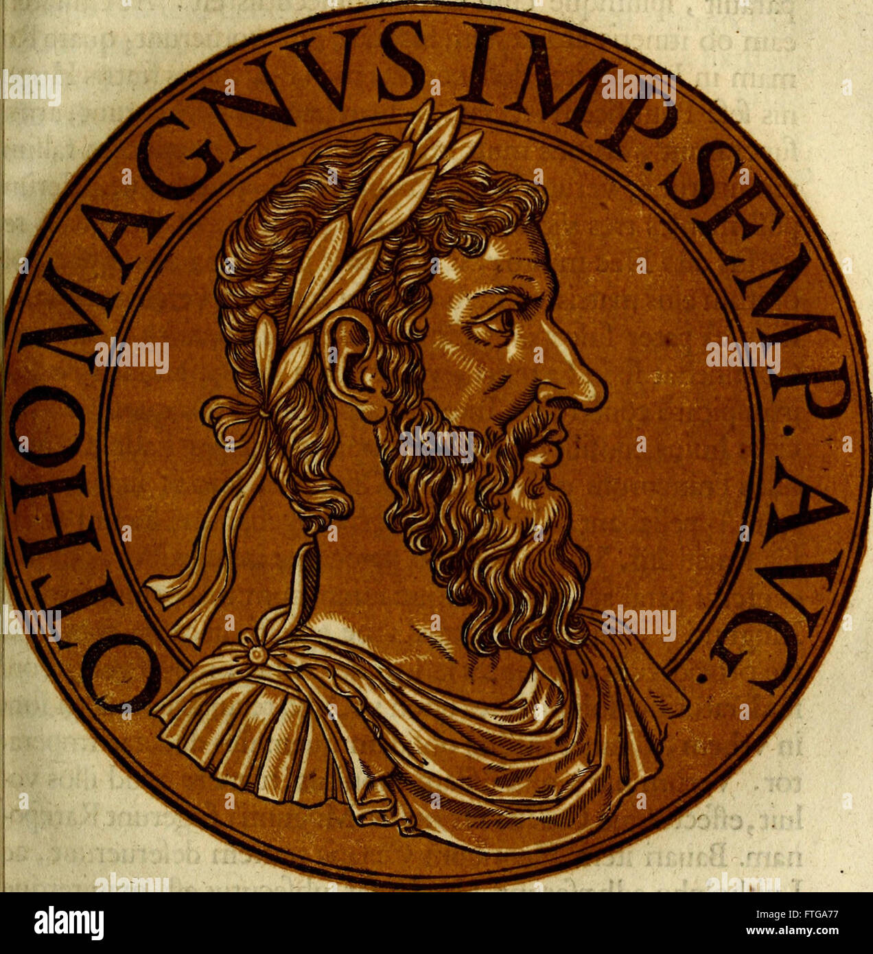 This 1645 work features detailed portraits of Roman emperors, based on ...