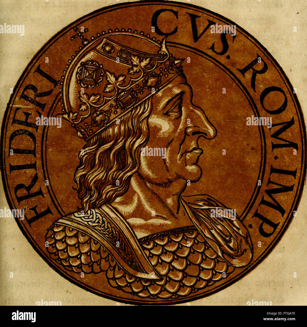 This 1645 work, Icones Imperatorum Romanorum, presents portraits of ...