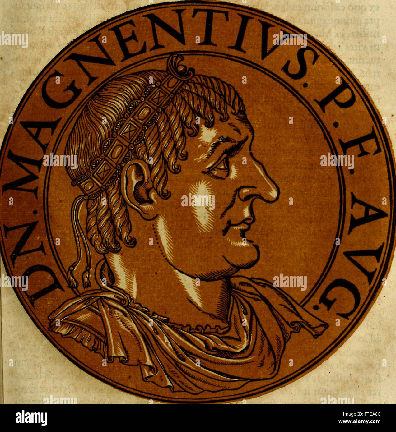 This 1645 work, 'Icones Imperatorum Romanorum,' provides detailed ...