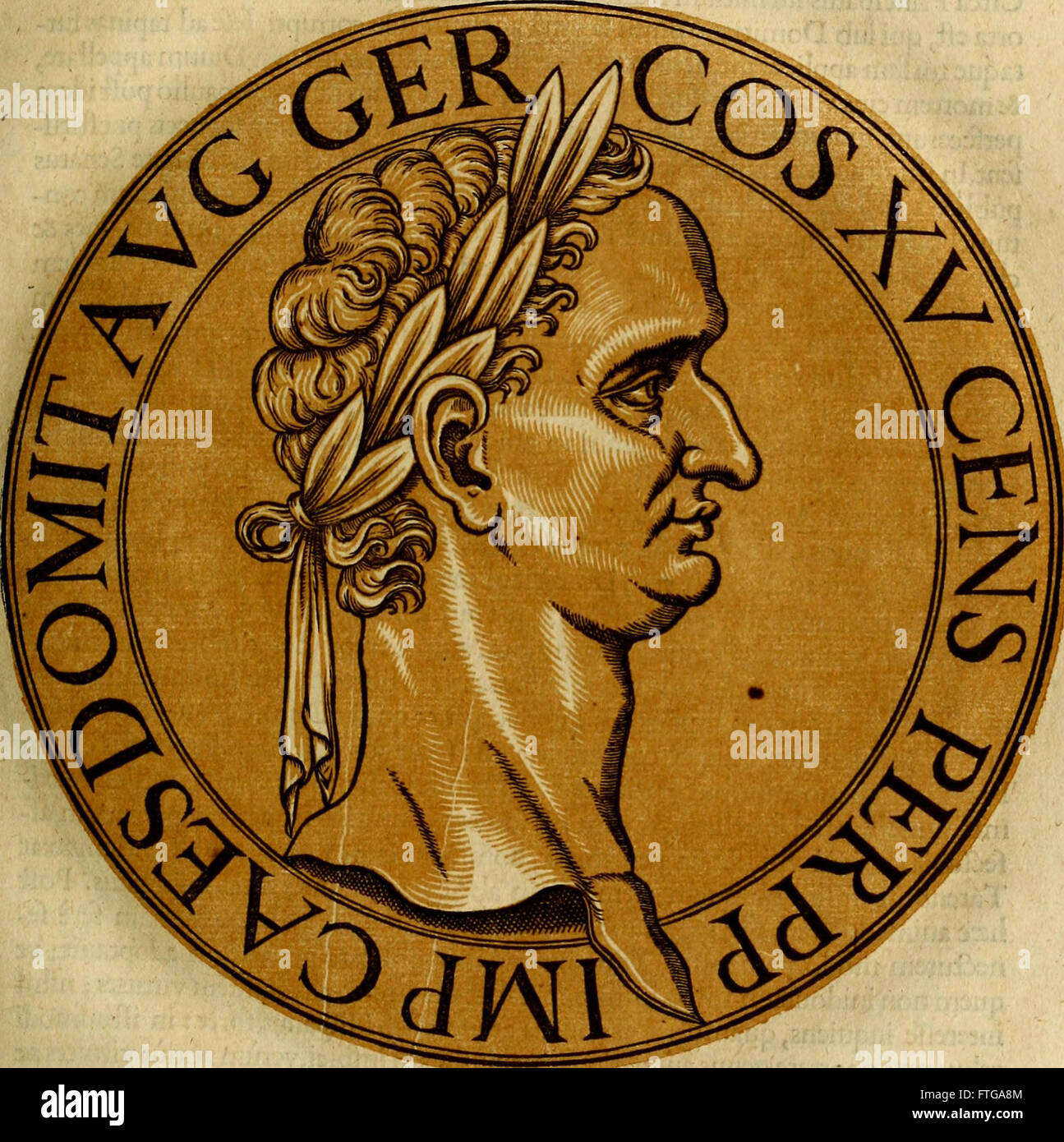 A 1645 work illustrating the emperors of Rome through detailed ...