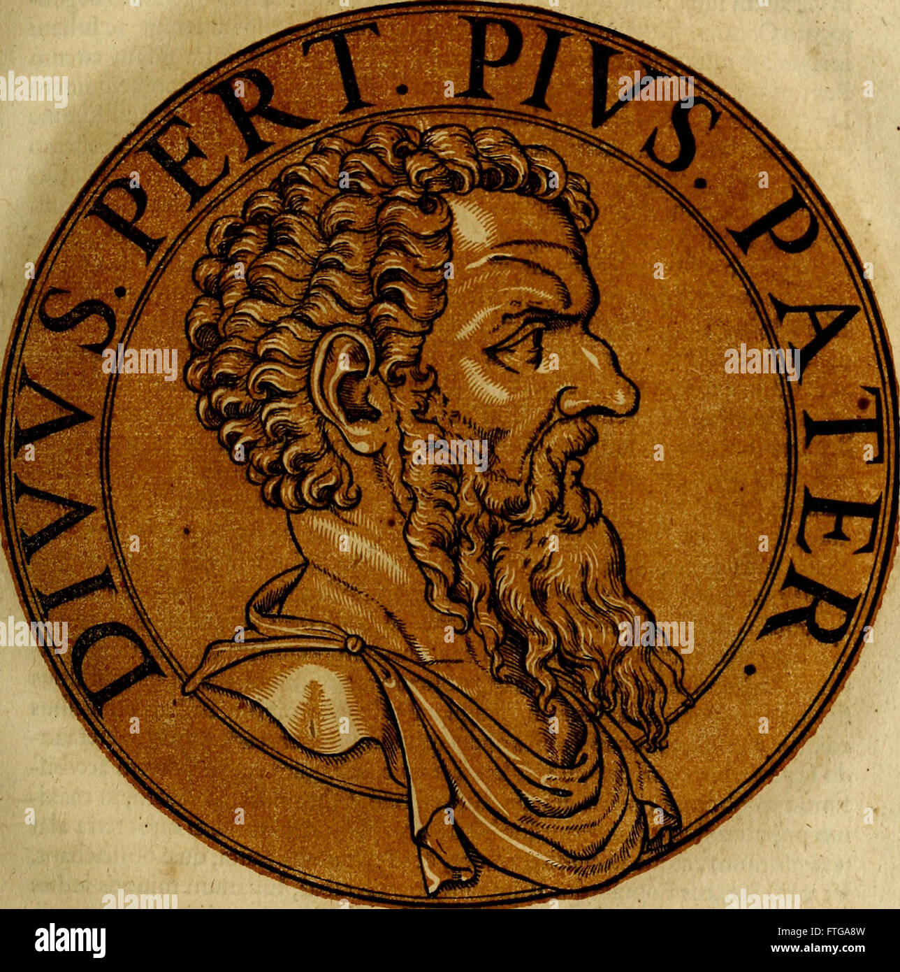 A 1645 work featuring detailed illustrations of Roman emperors, based ...