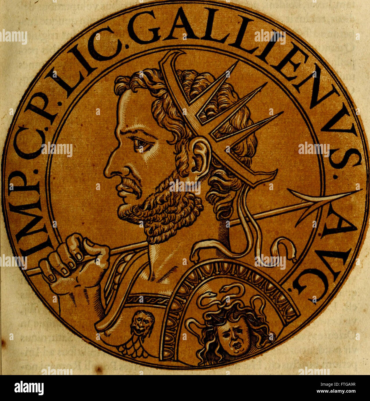 This 1645 work *Icones Imperatorum Romanorum* illustrates Roman ...