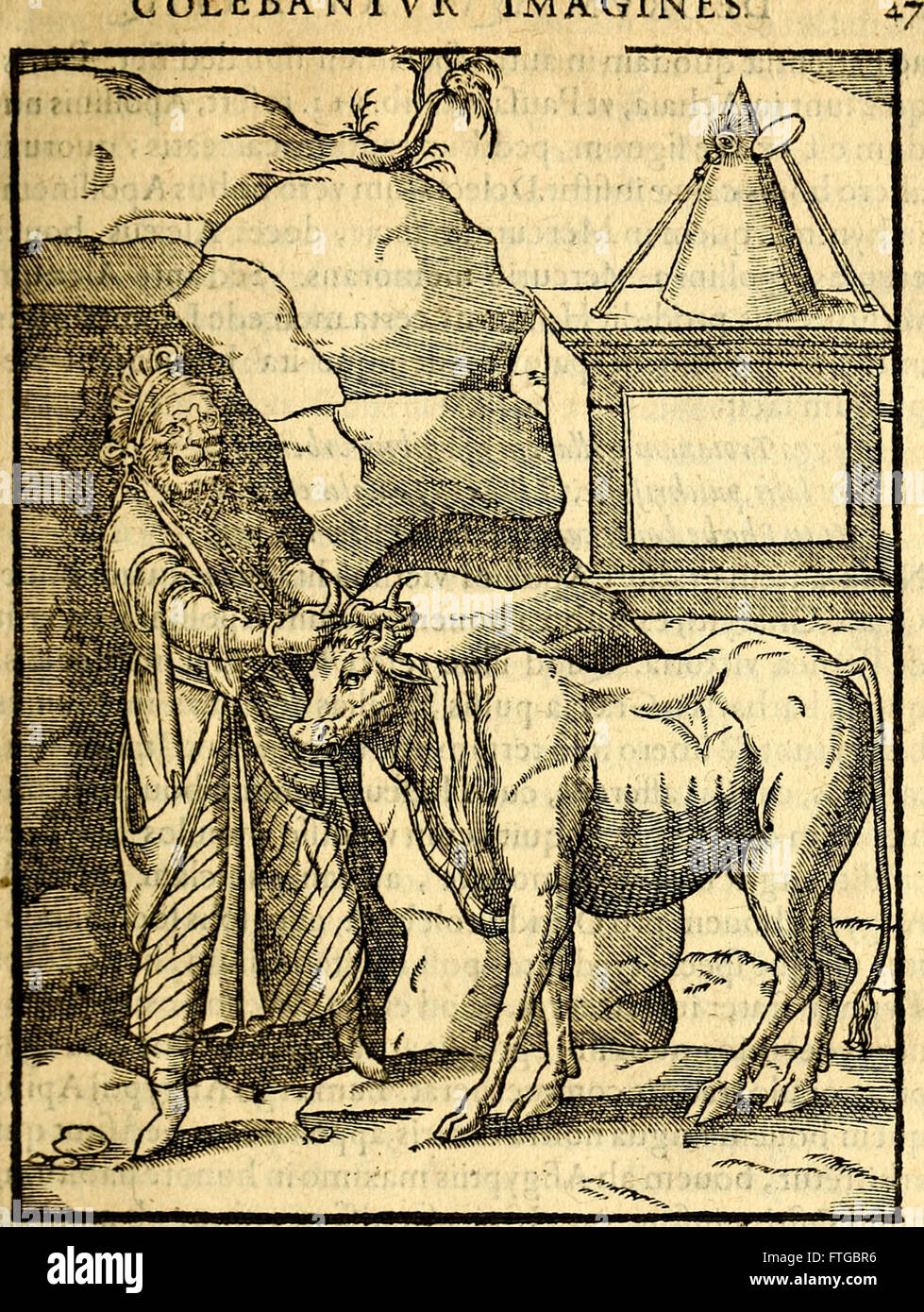 A 1581 work on ancient religious practices, exploring the images of ...