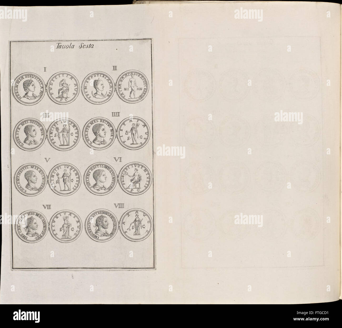 A 1694 work focusing on the collection of Roman emperors' portraits in ...