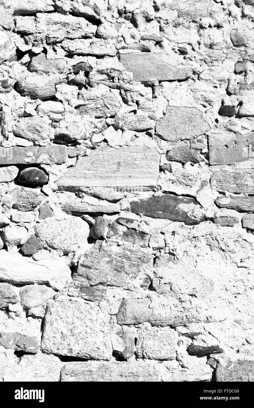 step brick in greece old wall and texture material the background Stock ...