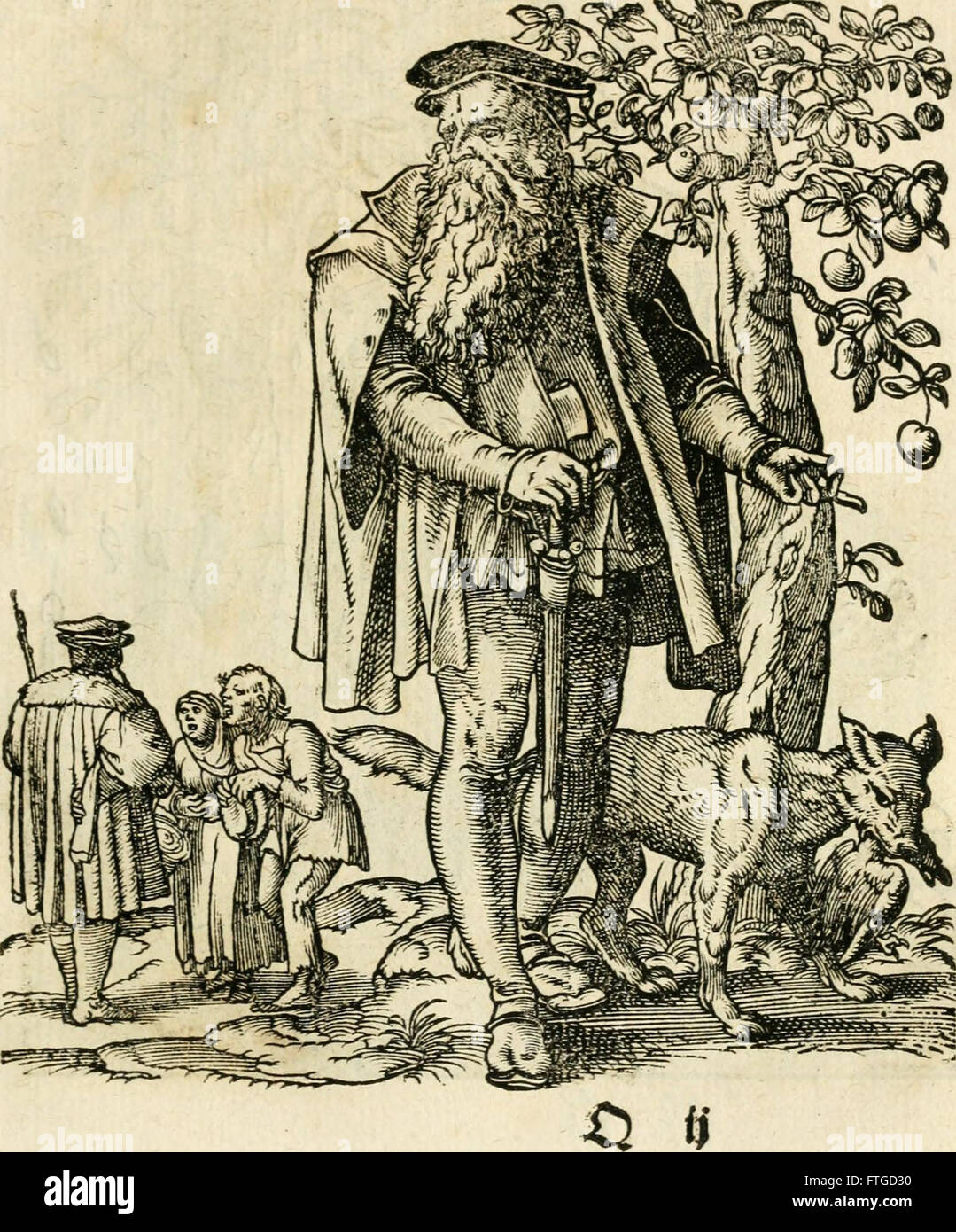 'Kunstbüchlin' is an illustrated work depicting religious, secular, and ...