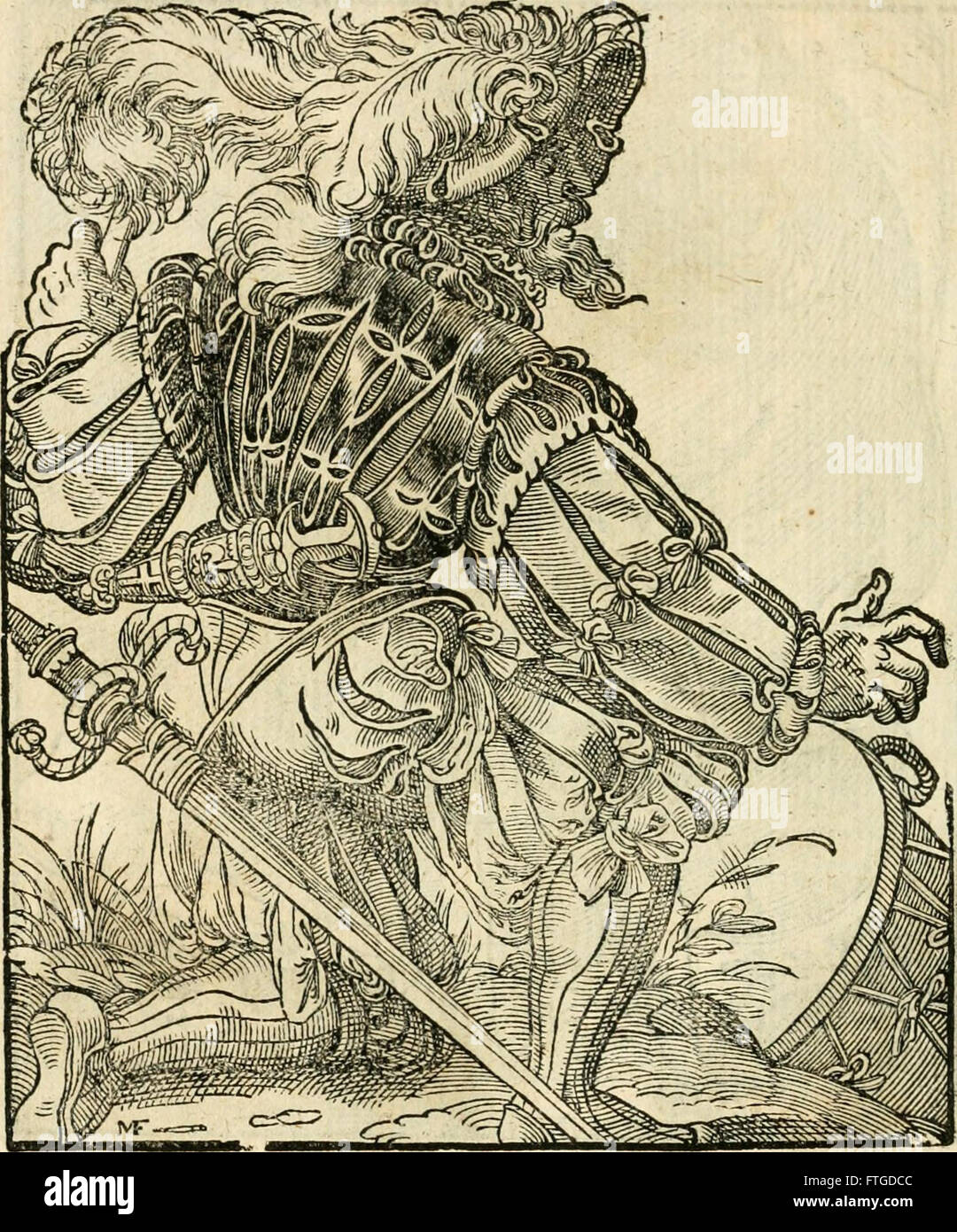 This work from the 17th century, 'Kunstbüchlin,' showcases religious ...